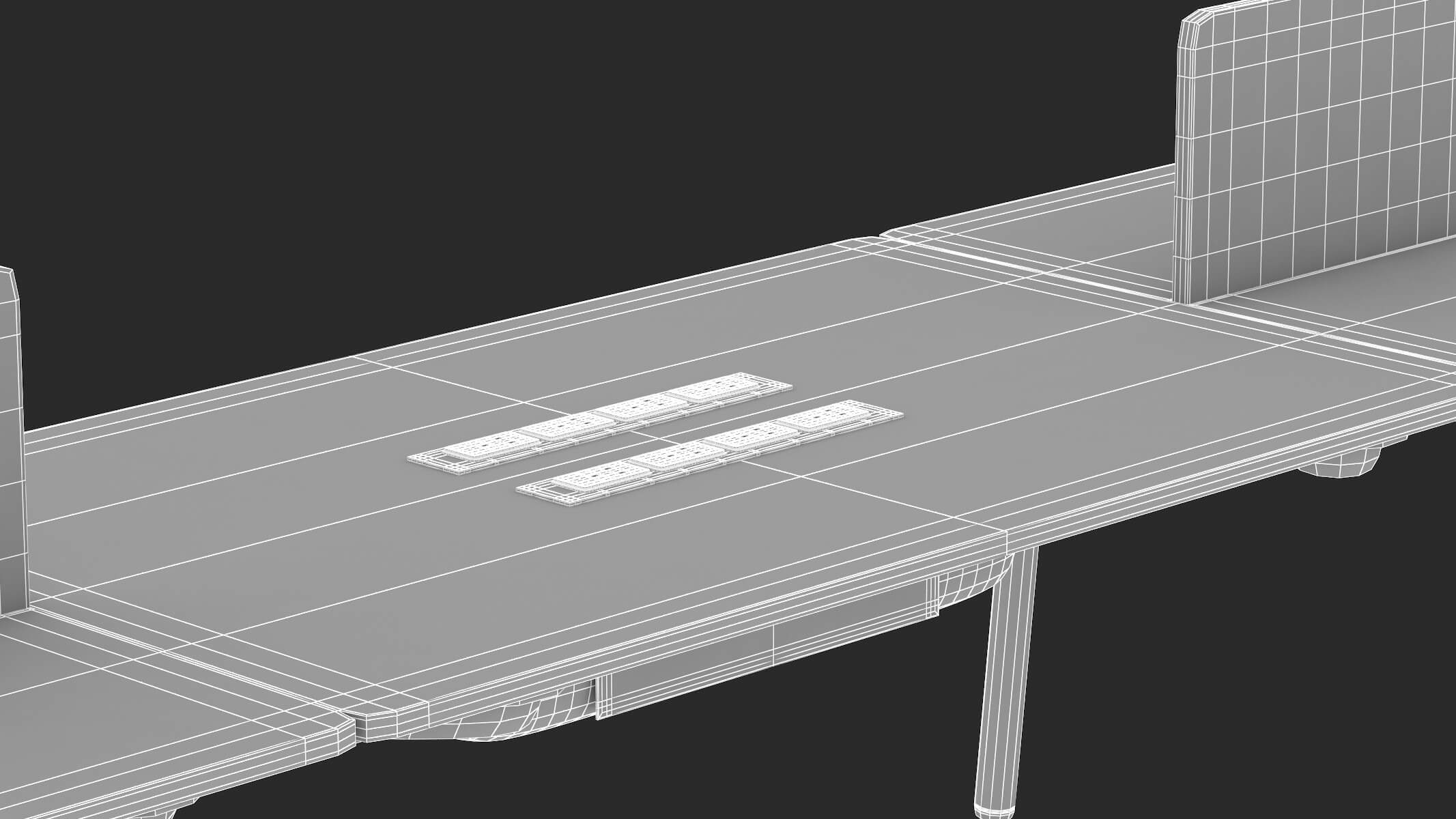 Herman Miller Desk Memo 3 - 3D Model by frezzy