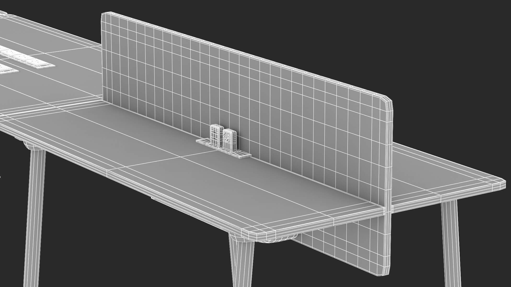 Herman Miller Desk Memo 3 - 3D Model by frezzy