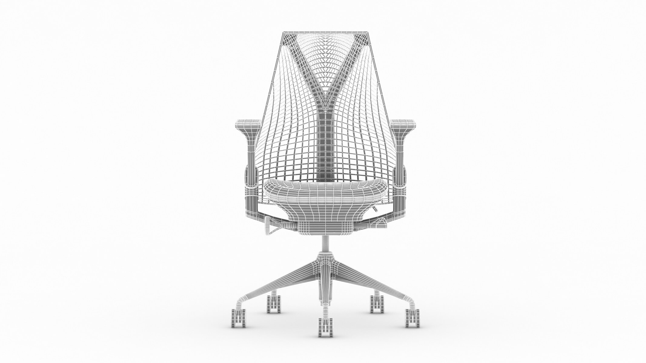 Herman Miller Sayl Chair - 3D Model by frezzy