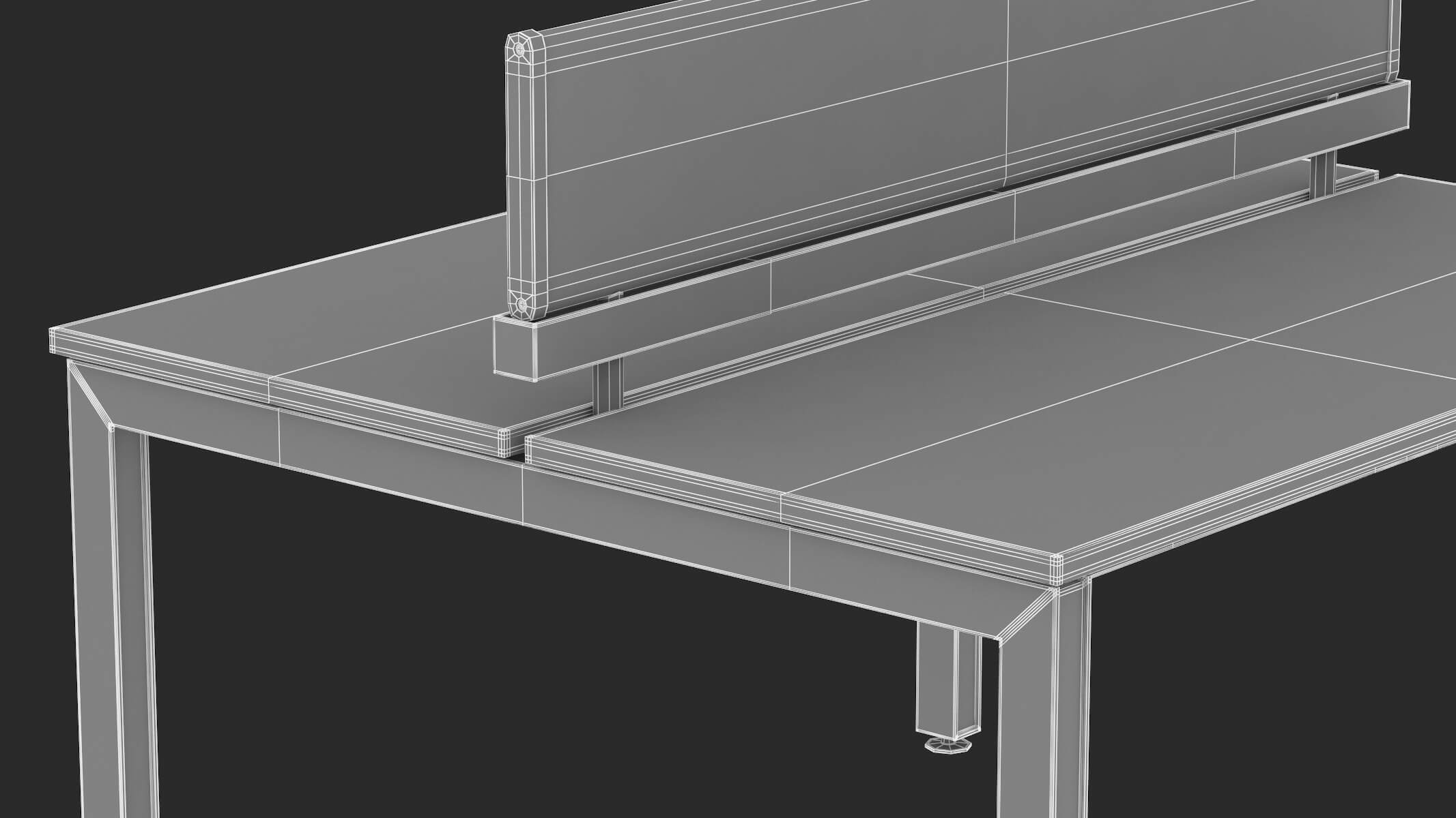 Herman Miller Sense Desk 1 - 3D Model by frezzy