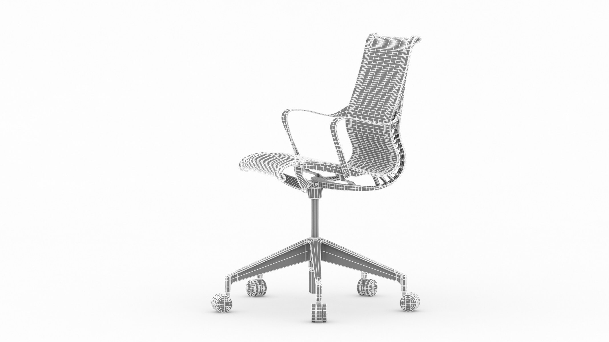 Herman Miller Setu Chair - 3D Model by frezzy
