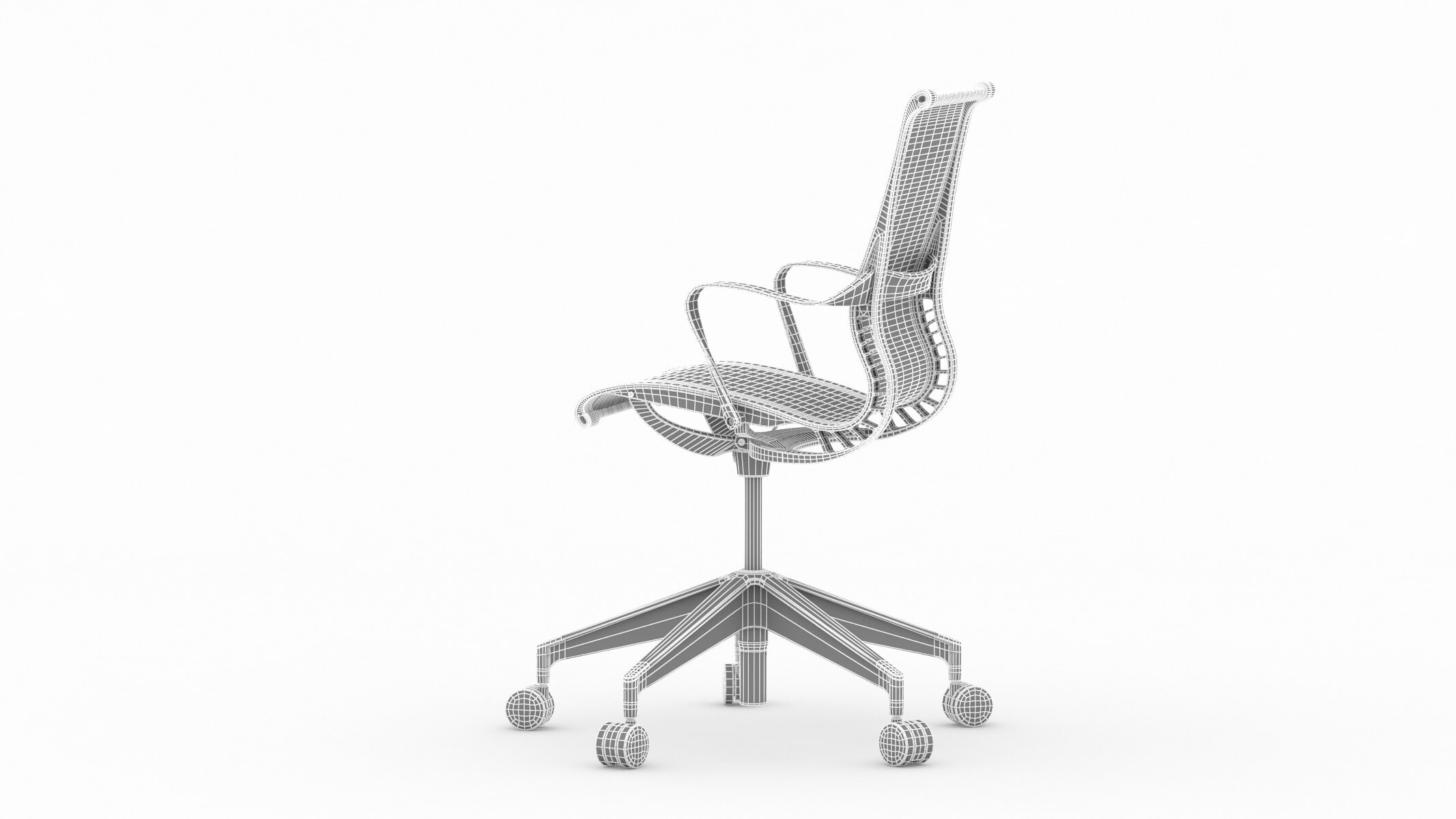 Herman Miller Setu Chair - 3D Model by frezzy