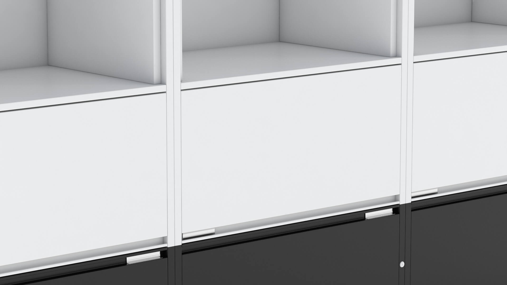 Herman Miller Storage Cabinet Meridian 1 - 3D Model by frezzy