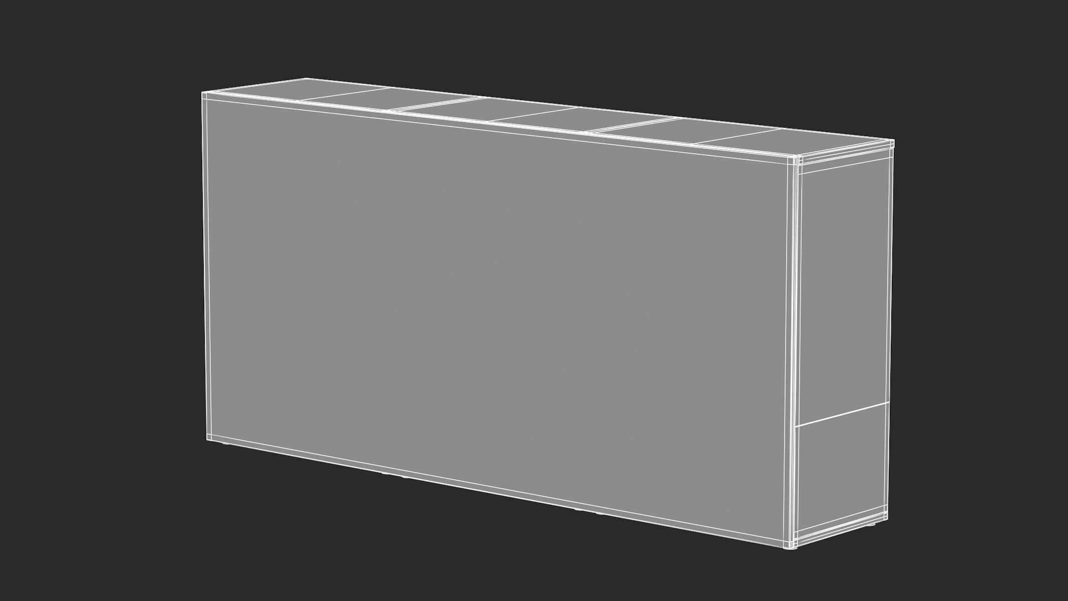 Herman Miller Storage Cabinet Meridian 1 - 3D Model by frezzy