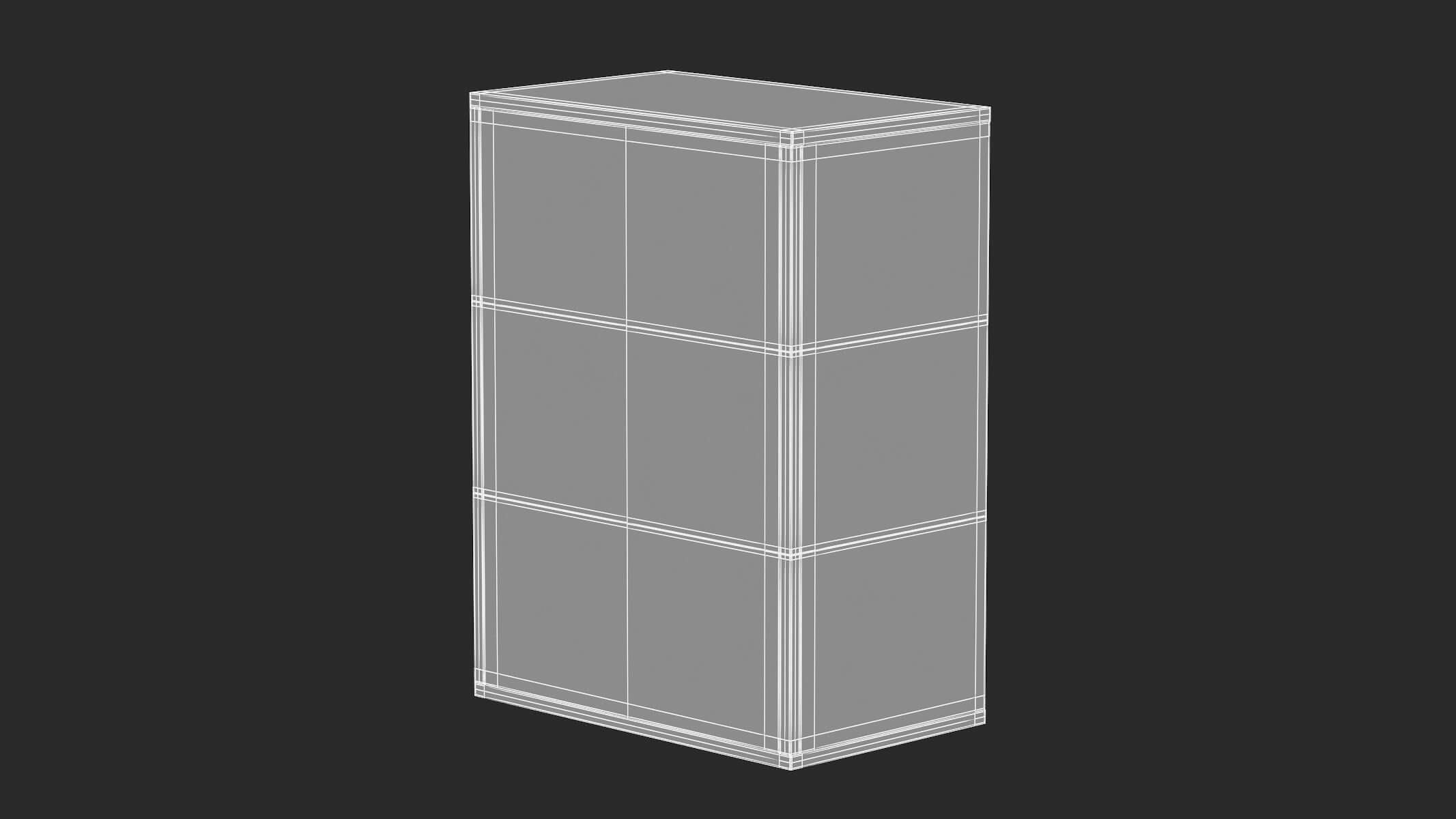 Herman Miller Storage Cabinet Meridian 5 - 3D Model by frezzy