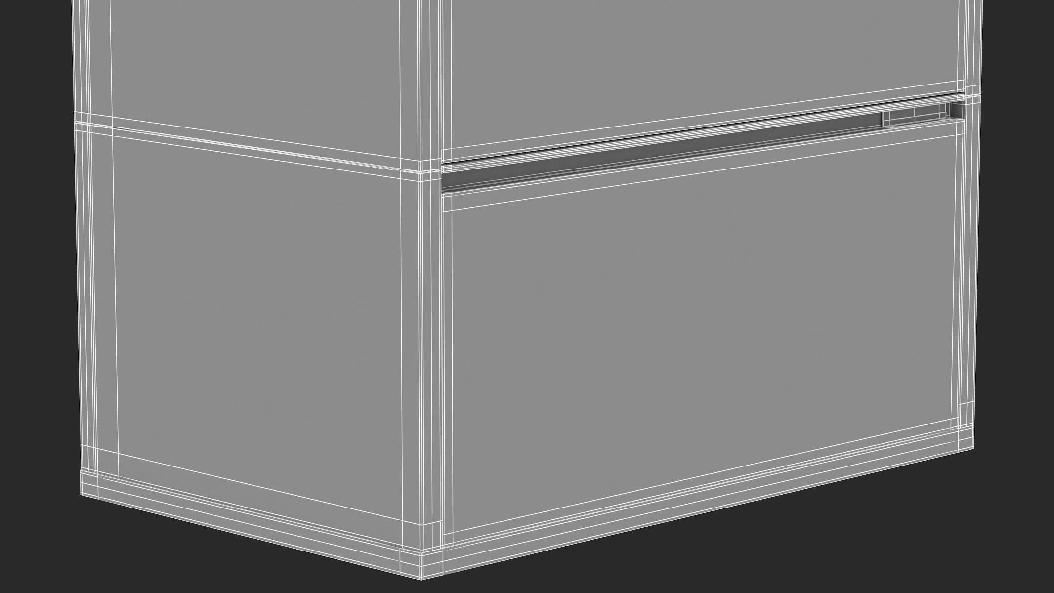 Herman Miller Storage Cabinet Meridian 5 - 3D Model by frezzy