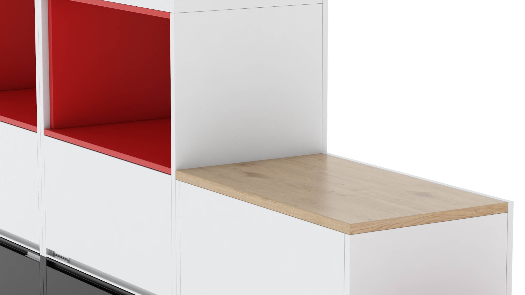 Herman Miller Storage Cabinet Meridian 6 - 3D Model by frezzy