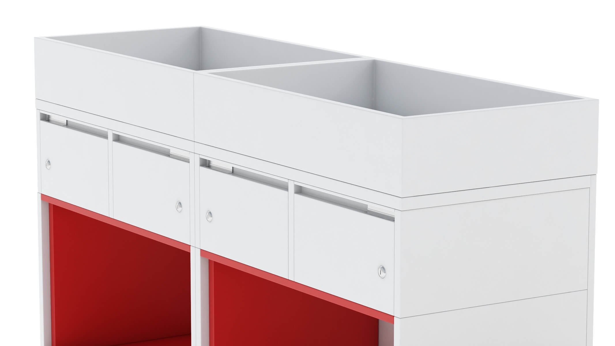 Herman Miller Storage Cabinet Meridian 6 - 3D Model by frezzy