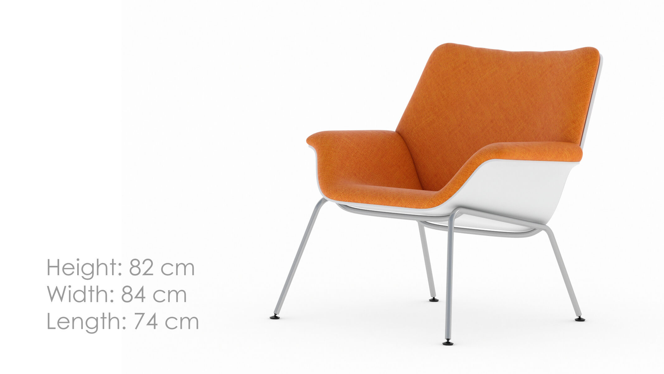 Herman Miller Swoop Lounge Chair - 3D Model by frezzy