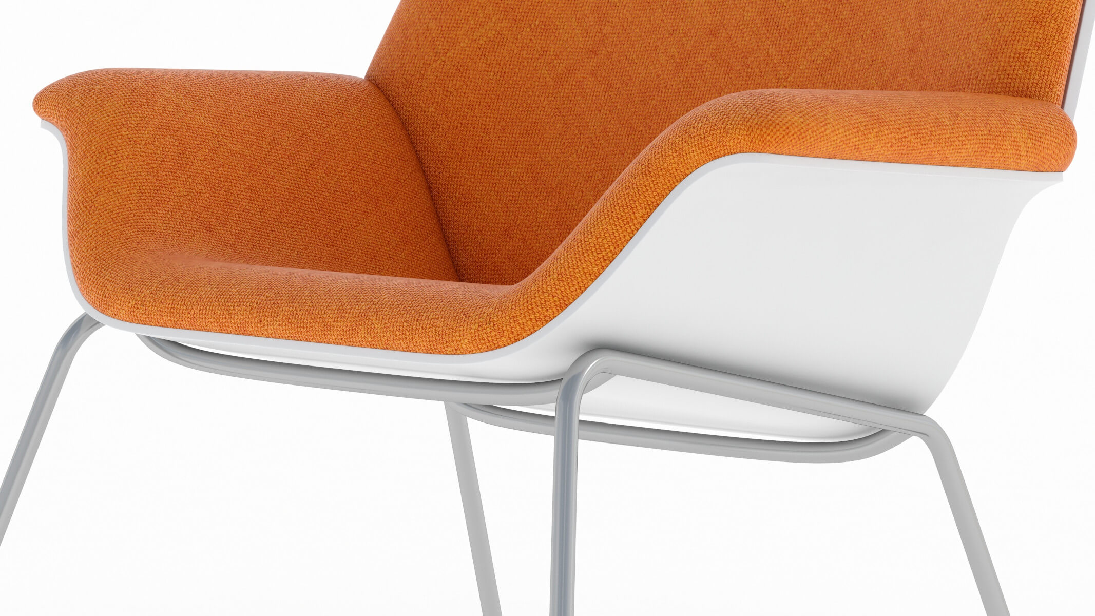 Herman Miller Swoop Lounge Chair - 3D Model by frezzy