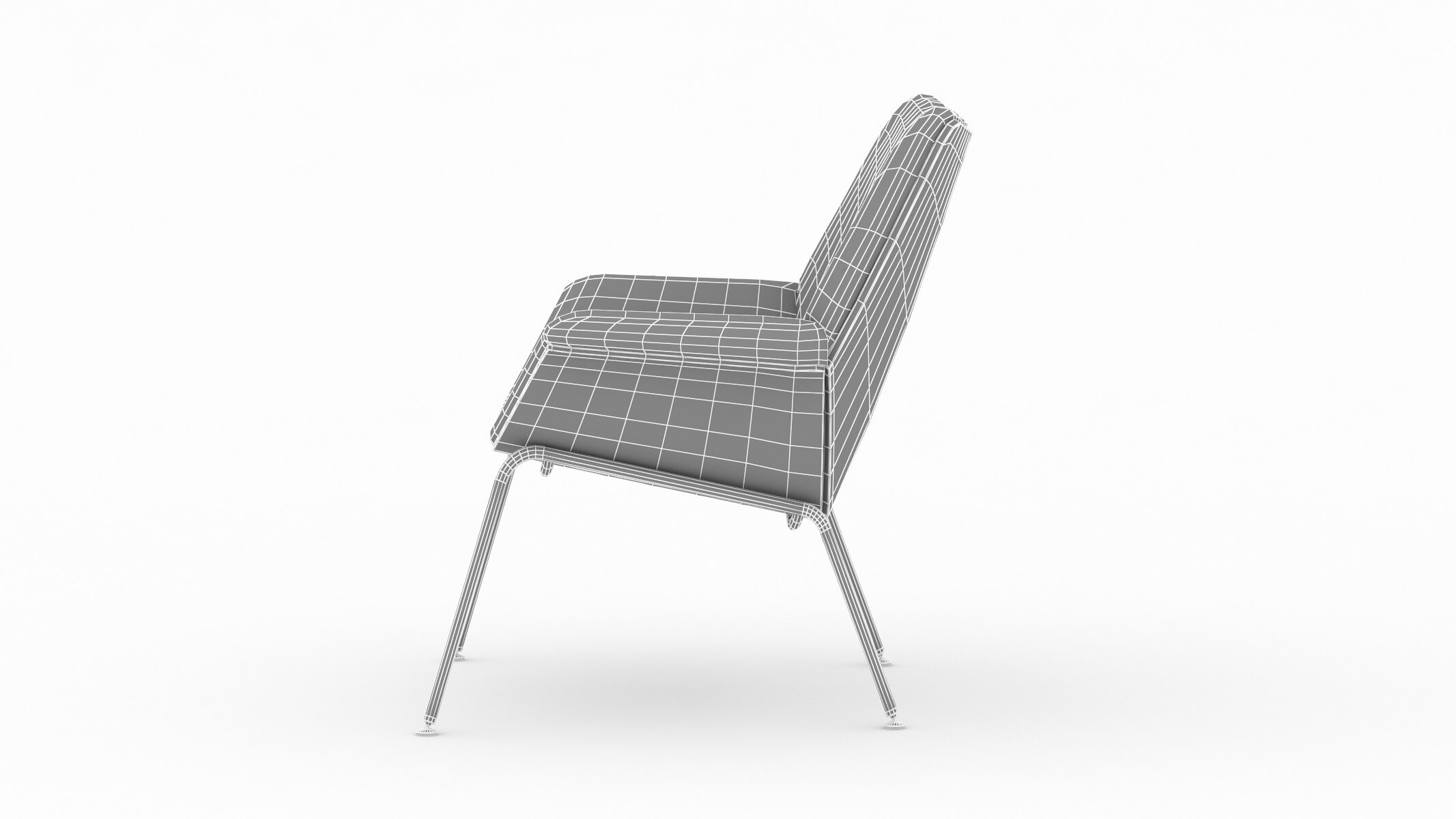 Herman Miller Swoop Lounge Chair - 3D Model by frezzy