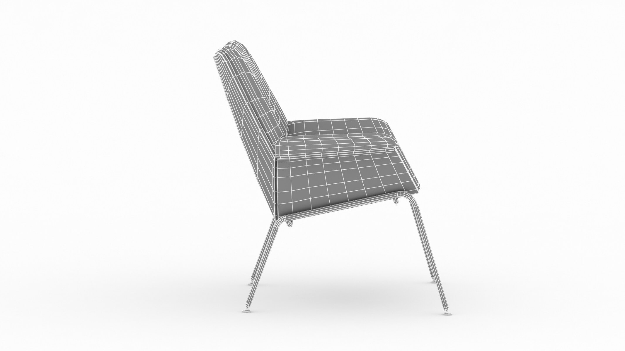 Herman Miller Swoop Lounge Chair - 3D Model by frezzy