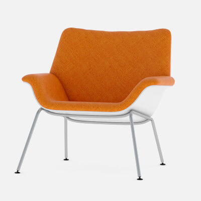Herman Miller Swoop Lounge Chair - 3D Model by frezzy