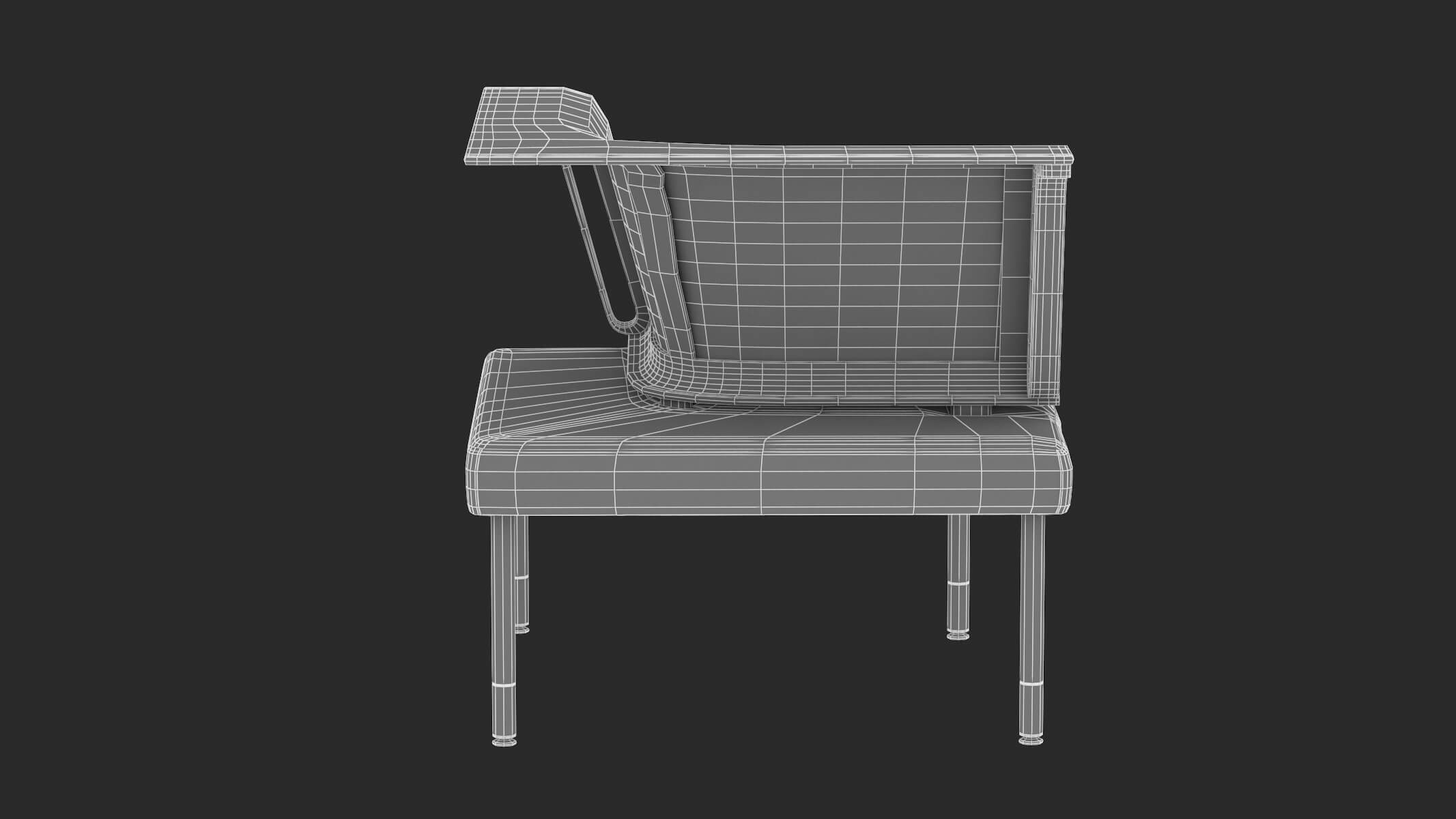 Herman Miller Workstation Public 1 - 3D Model by frezzy