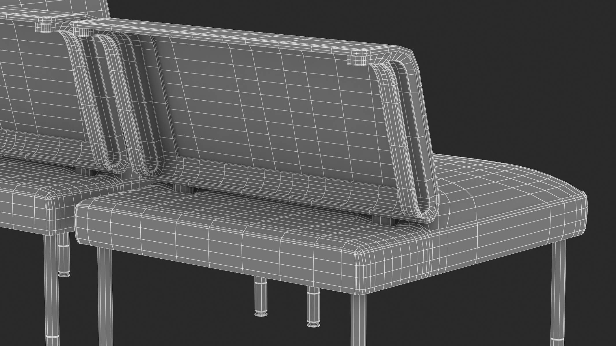 Herman Miller Workstation Public 2 - 3D Model by frezzy