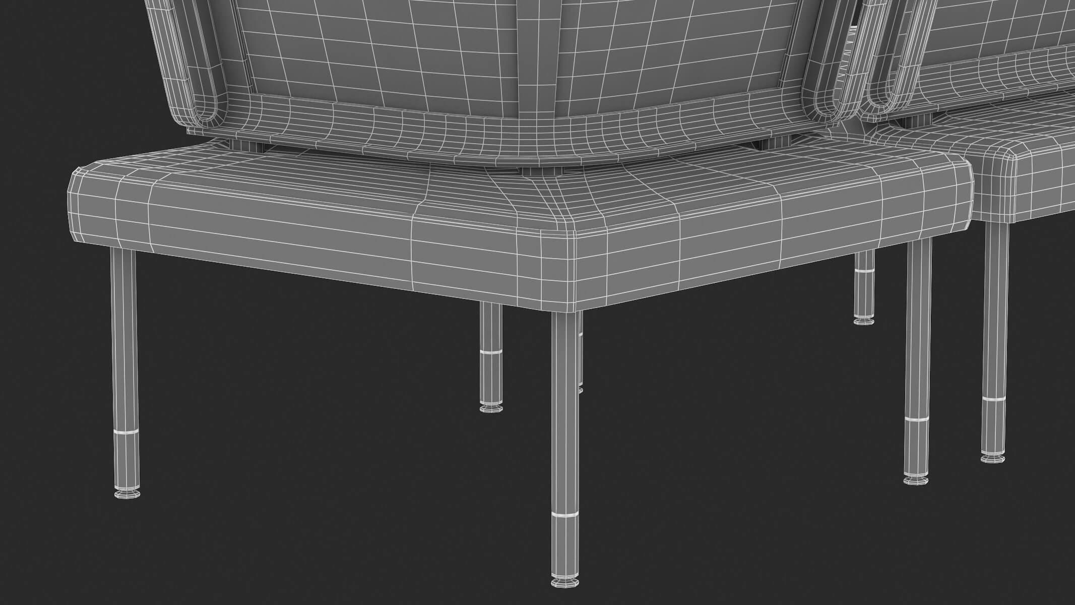 Herman Miller Workstation Public 2 - 3D Model by frezzy
