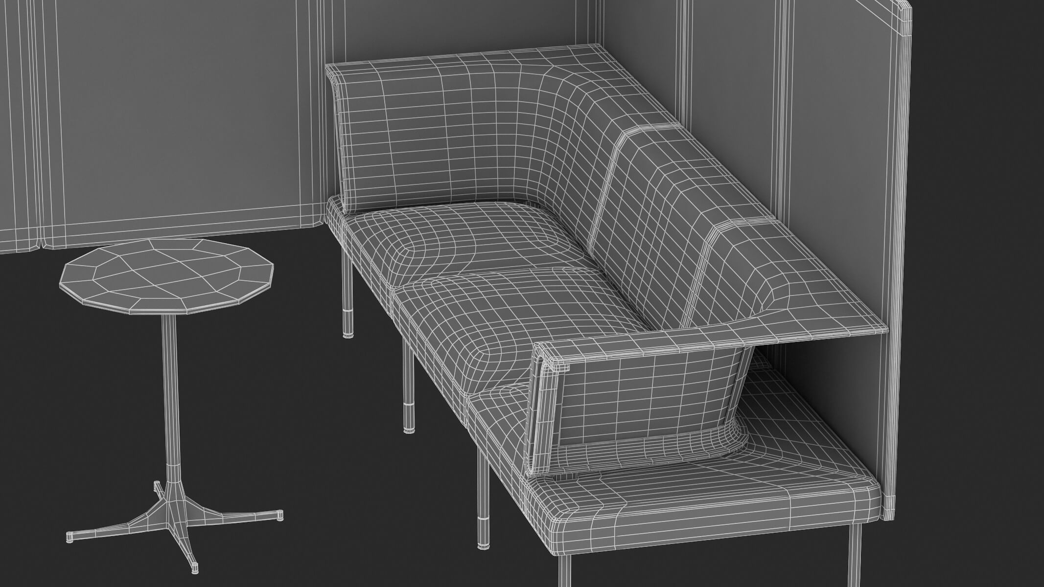 Herman Miller Workstation Public 7 - 3D Model by frezzy