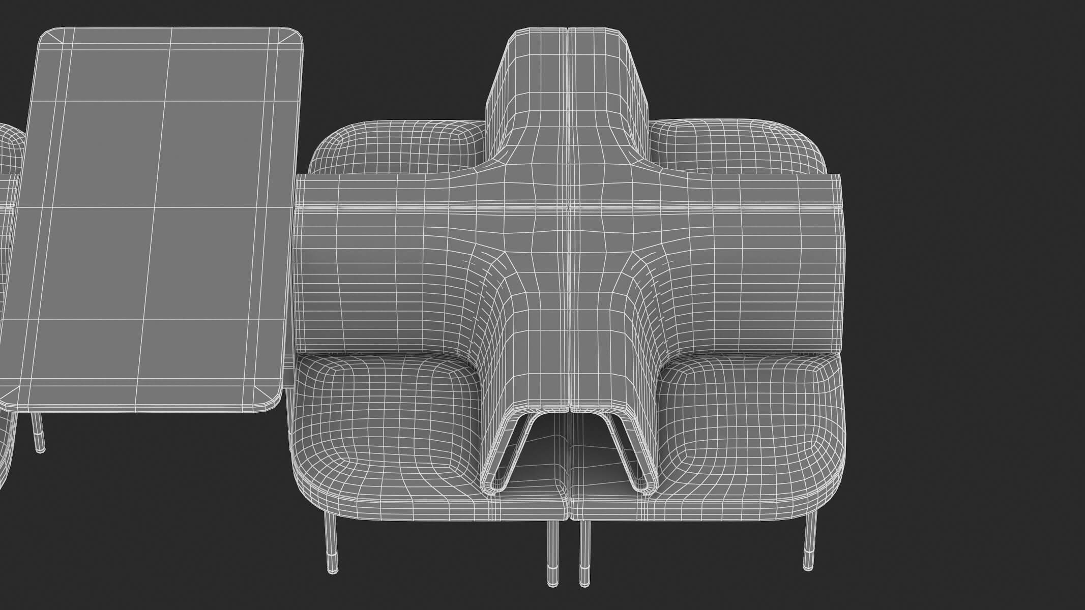 Herman Miller Workstation Public 8 - 3D Model by frezzy