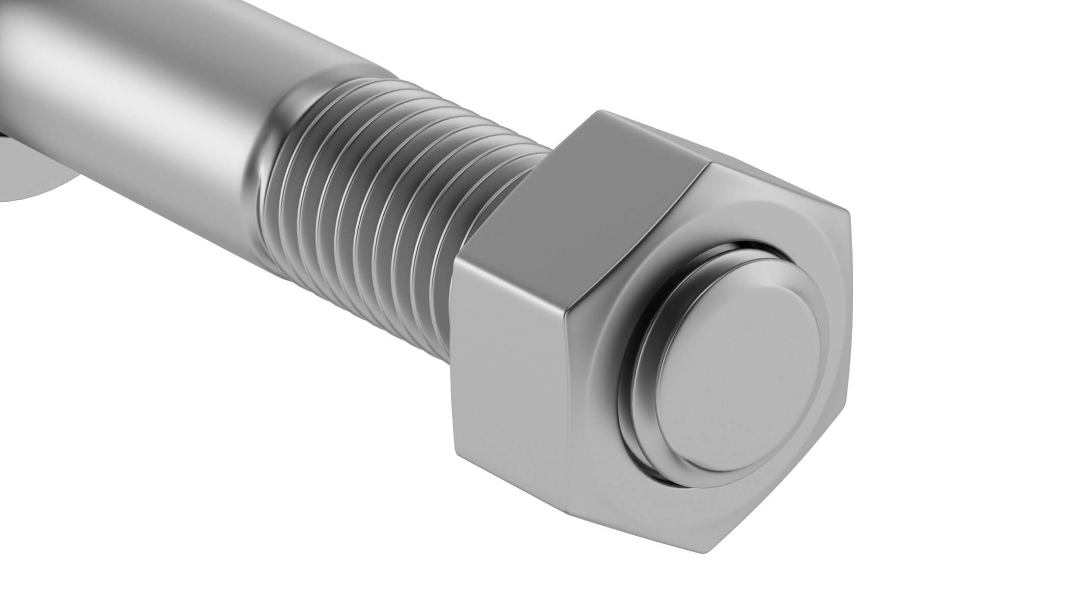 Hex Bolt - 3D Model by frezzy