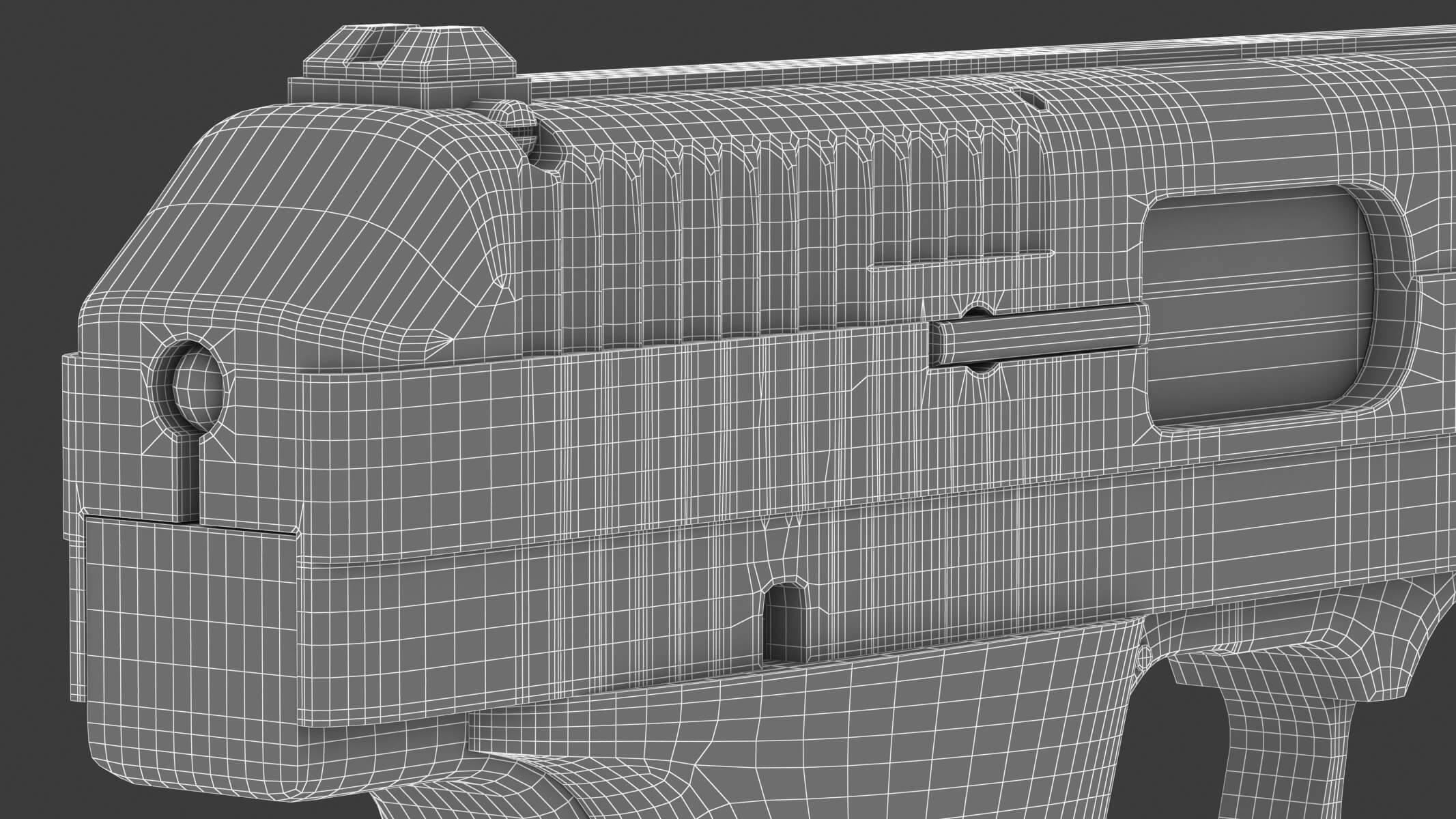 Hi-Point CF-380 Pistol 3D Model by frezzy