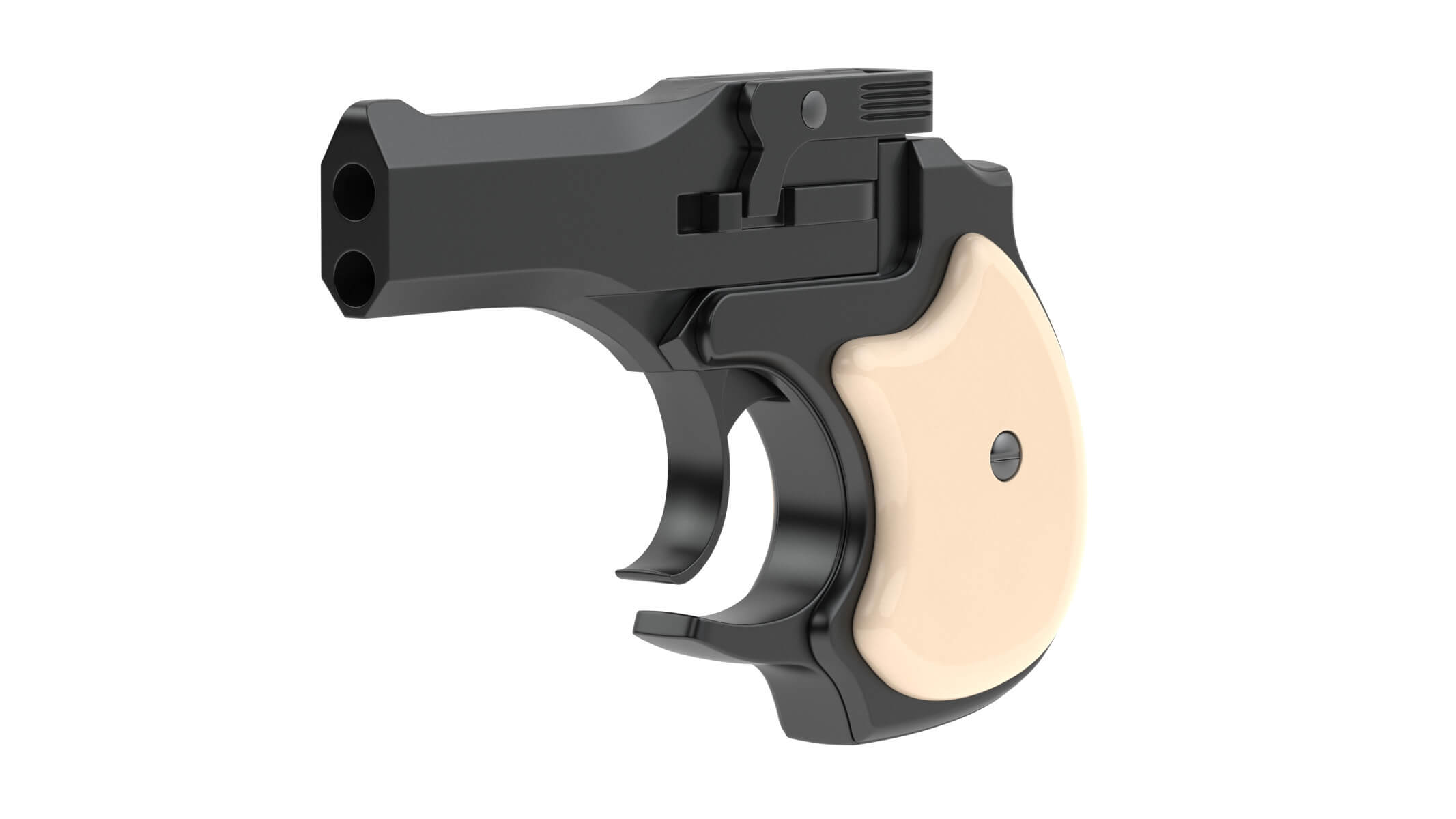 High Standard Derringer - 3D Model by frezzy