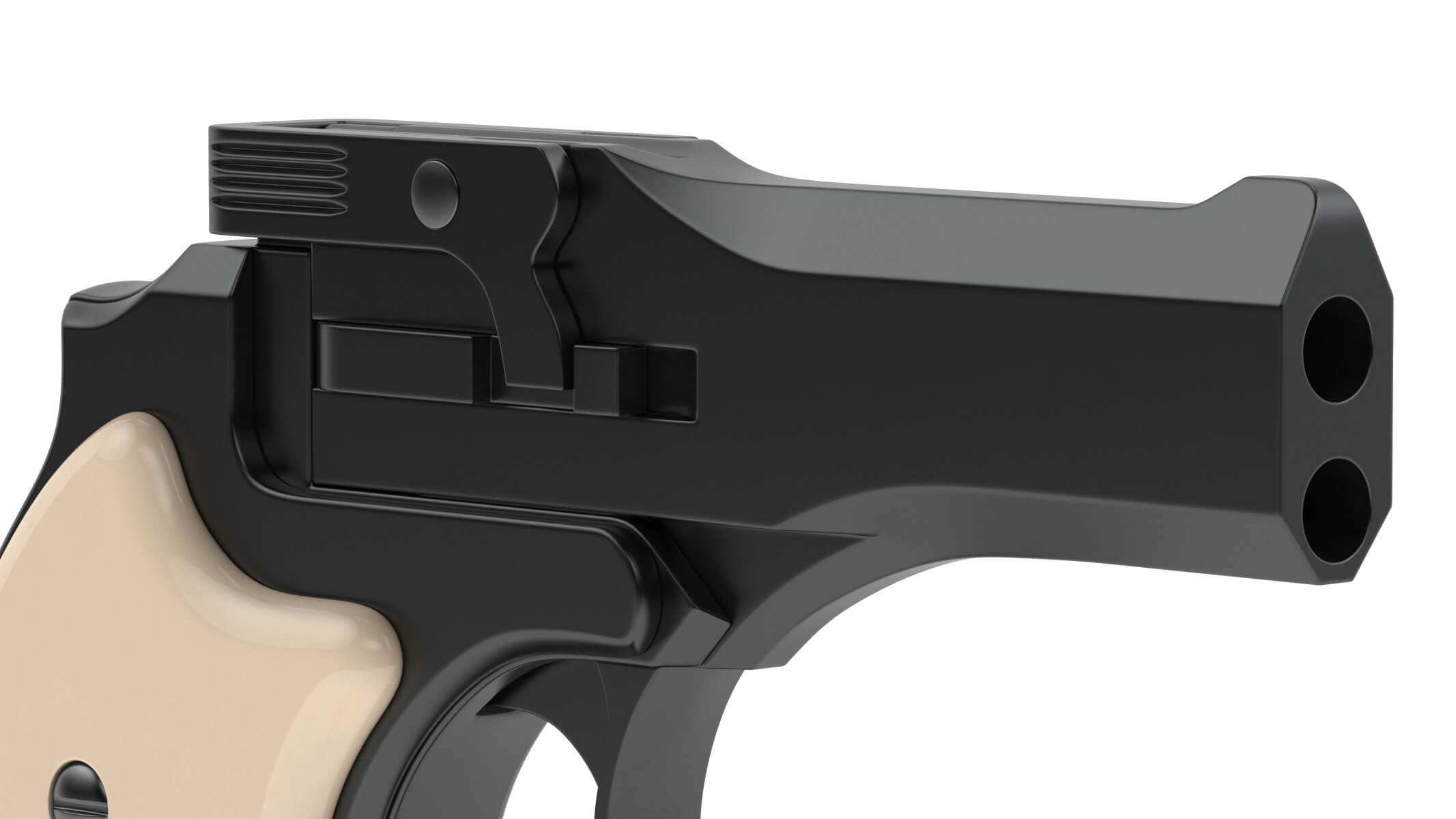 High Standard Derringer - 3D Model by frezzy