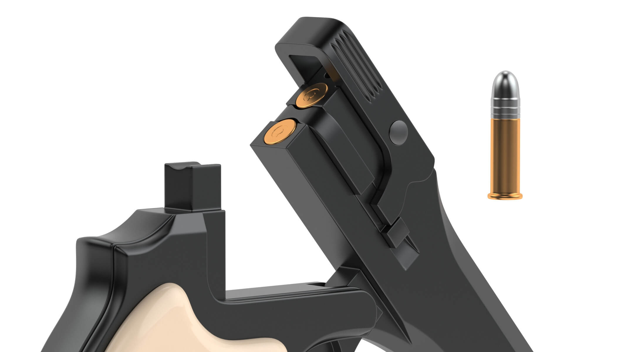 High Standard Derringer - 3D Model by frezzy