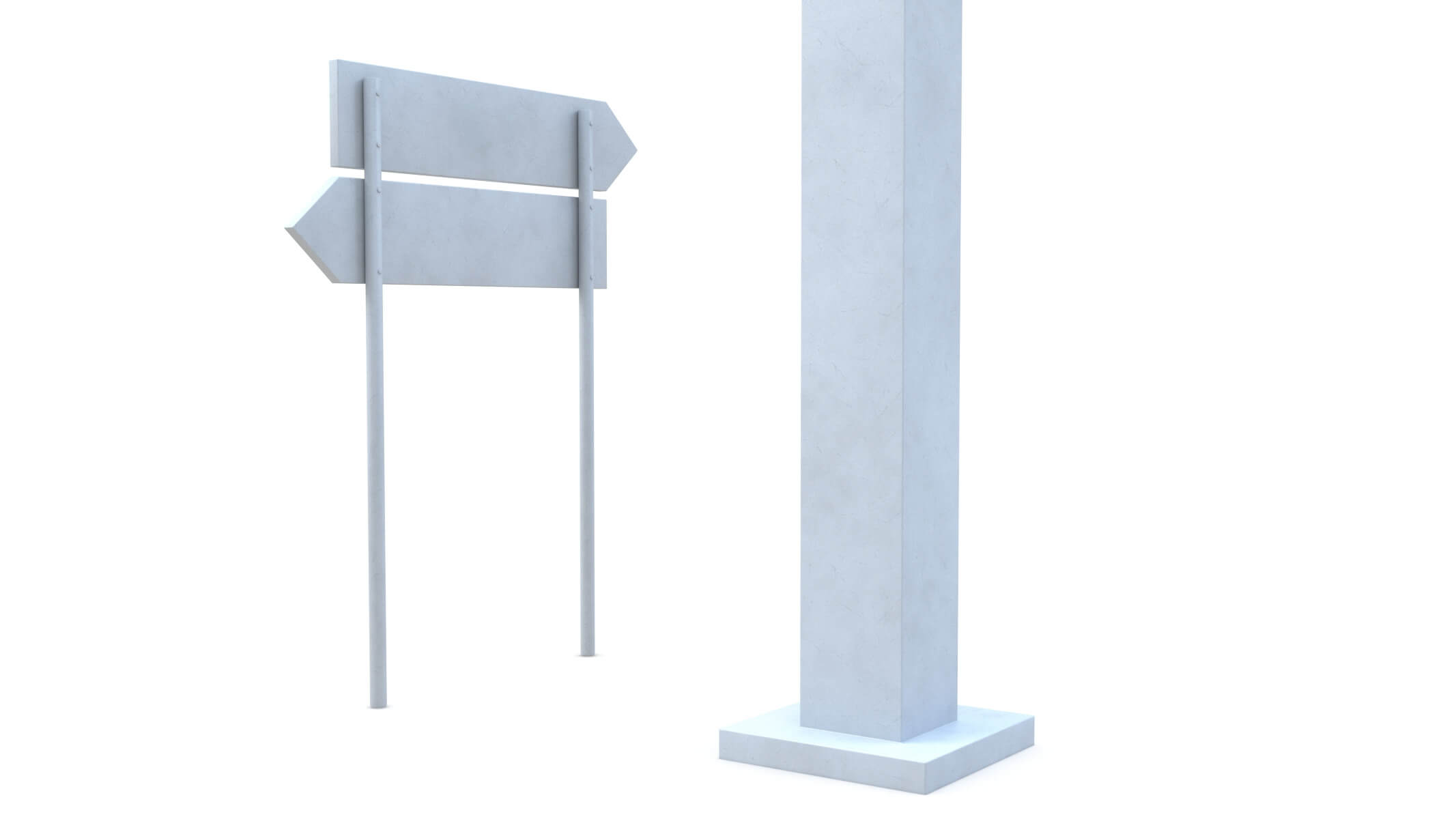 Highway Sign 03 - 3D Model by frezzy