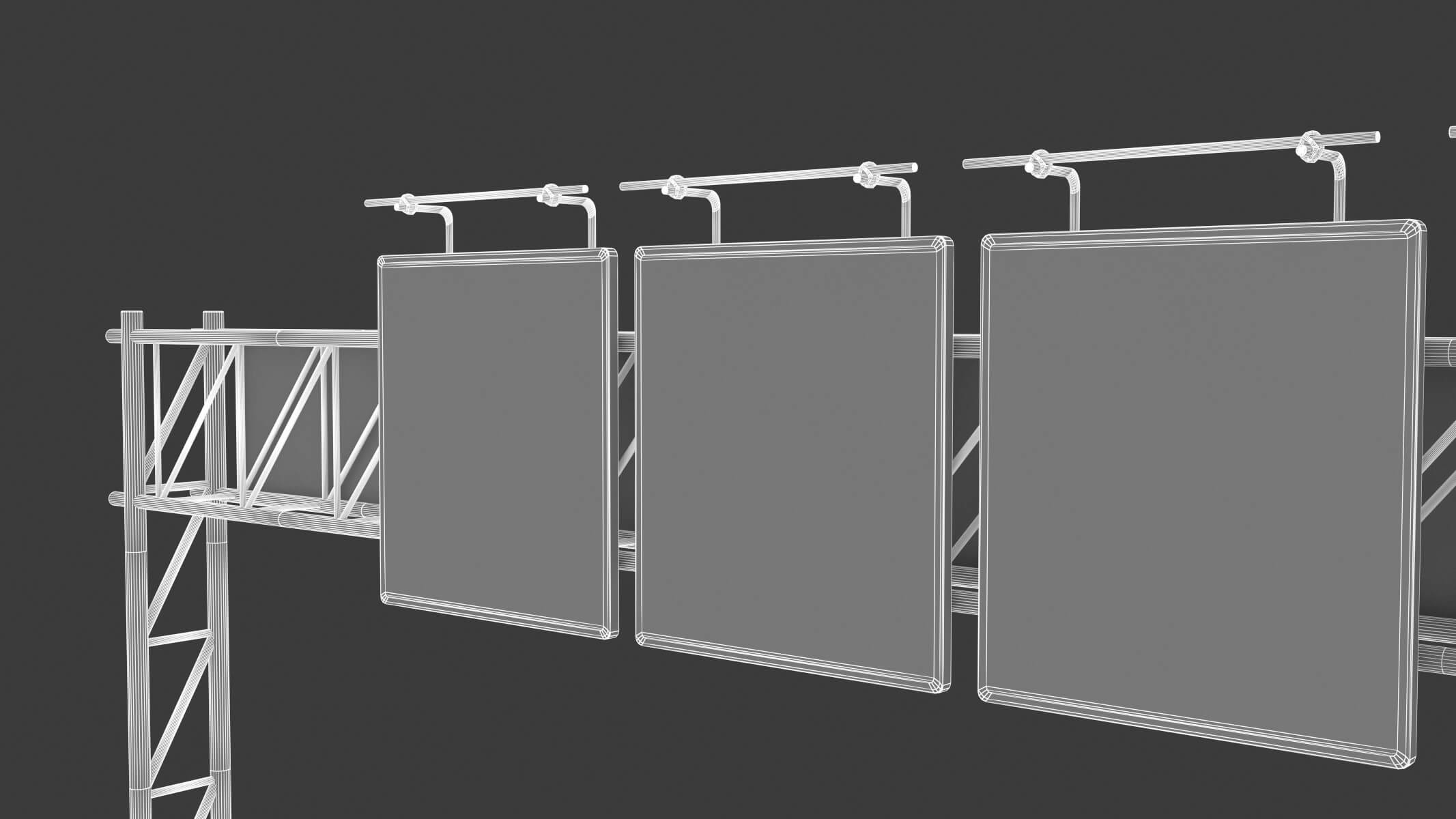 Highway Sign 08 - 3D Model by frezzy