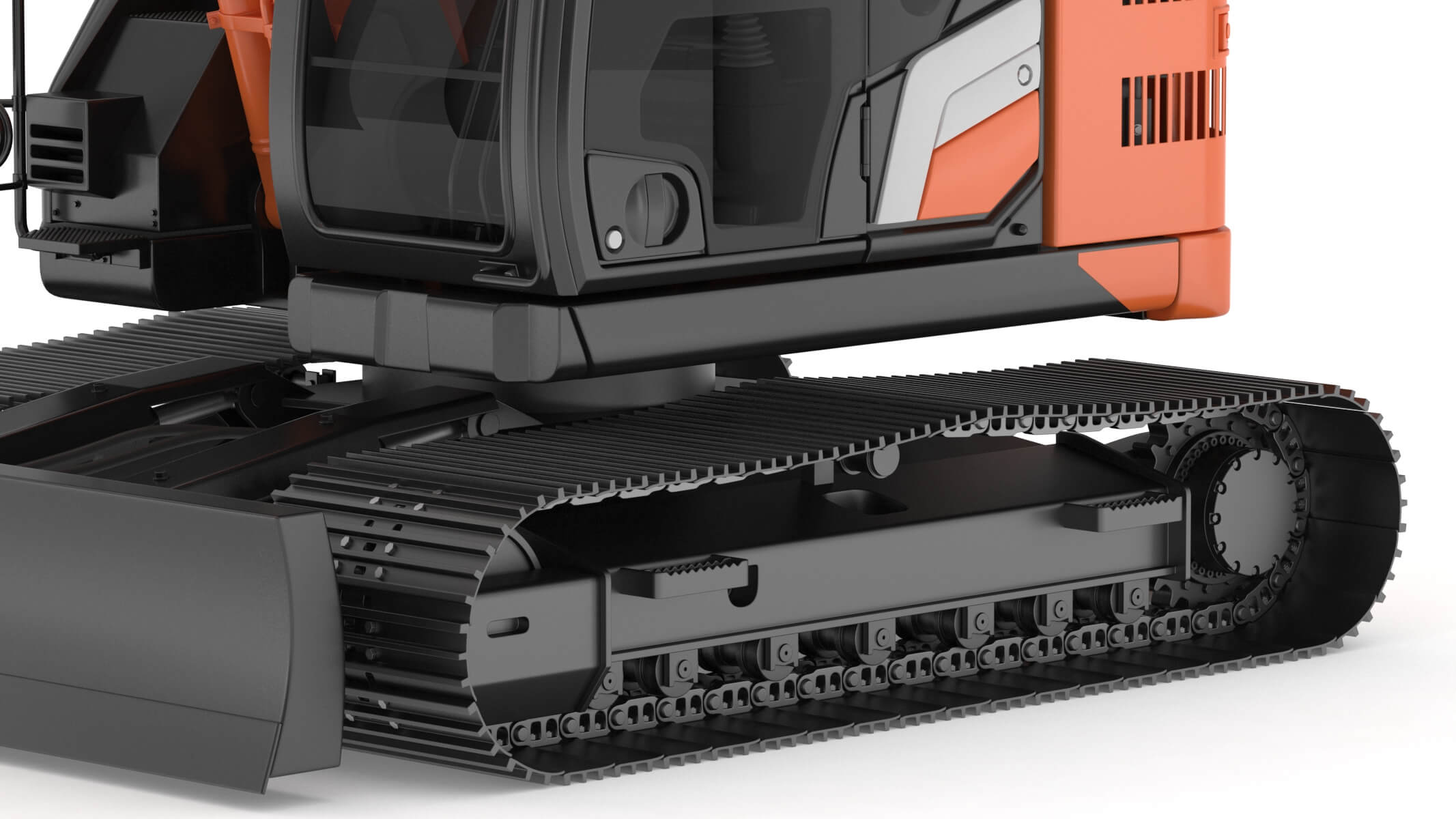 Hitachi ZX135-7 With Custom Arm 3D Model by frezzy