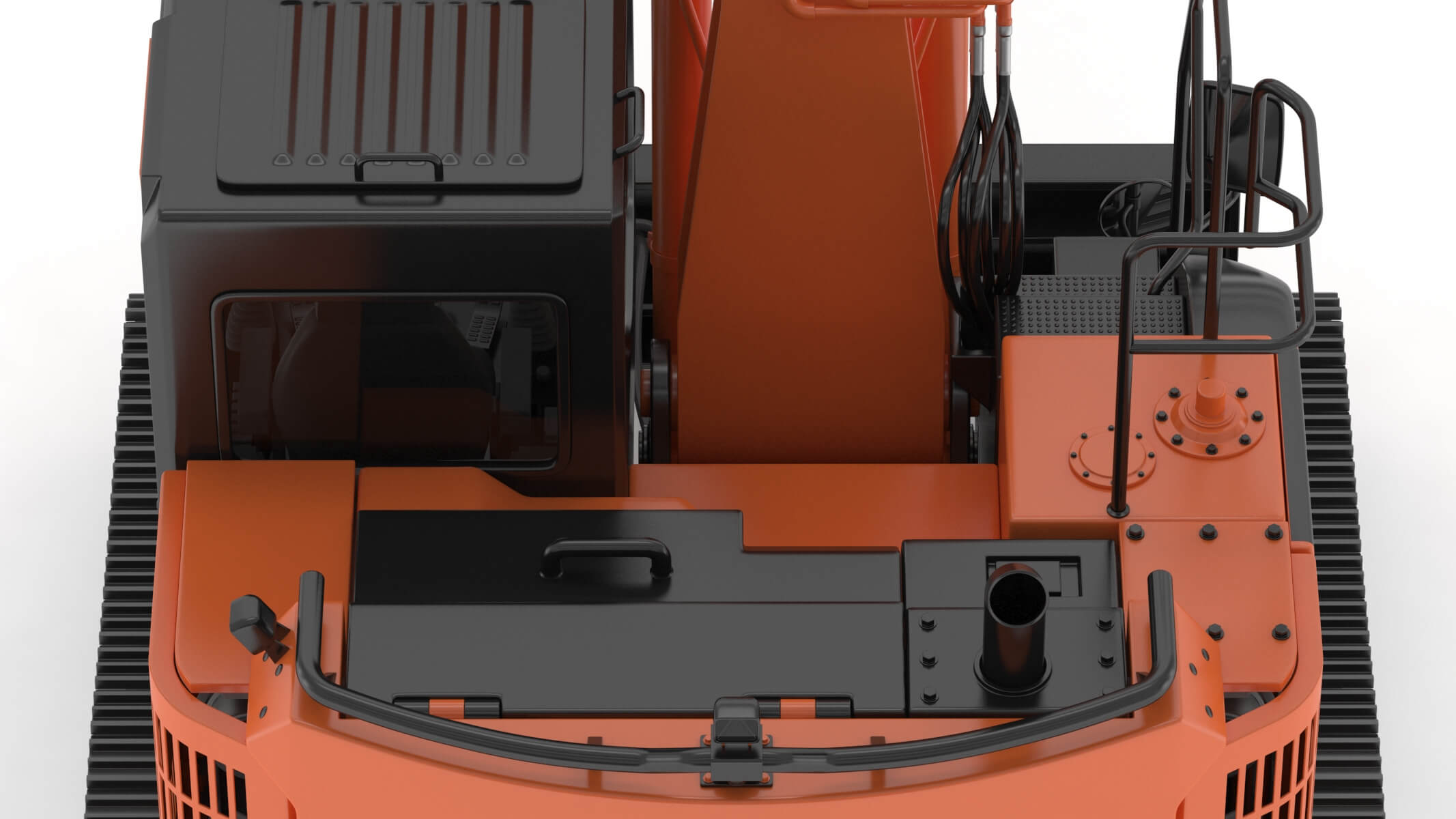 Hitachi ZX135-7 With Custom Arm 3D Model by frezzy