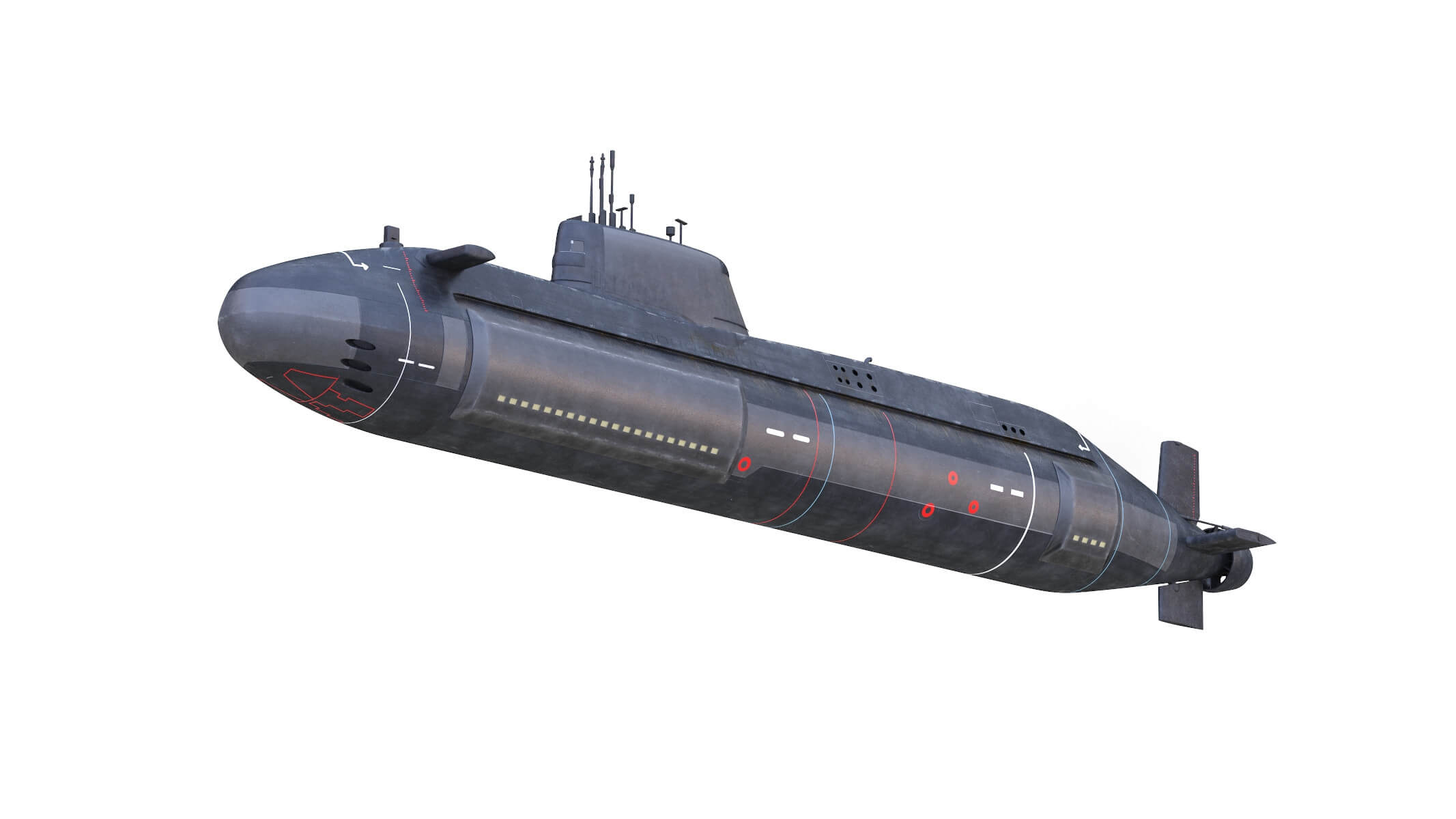 HMS Artful SSNs Submarine - 3D Model by frezzy