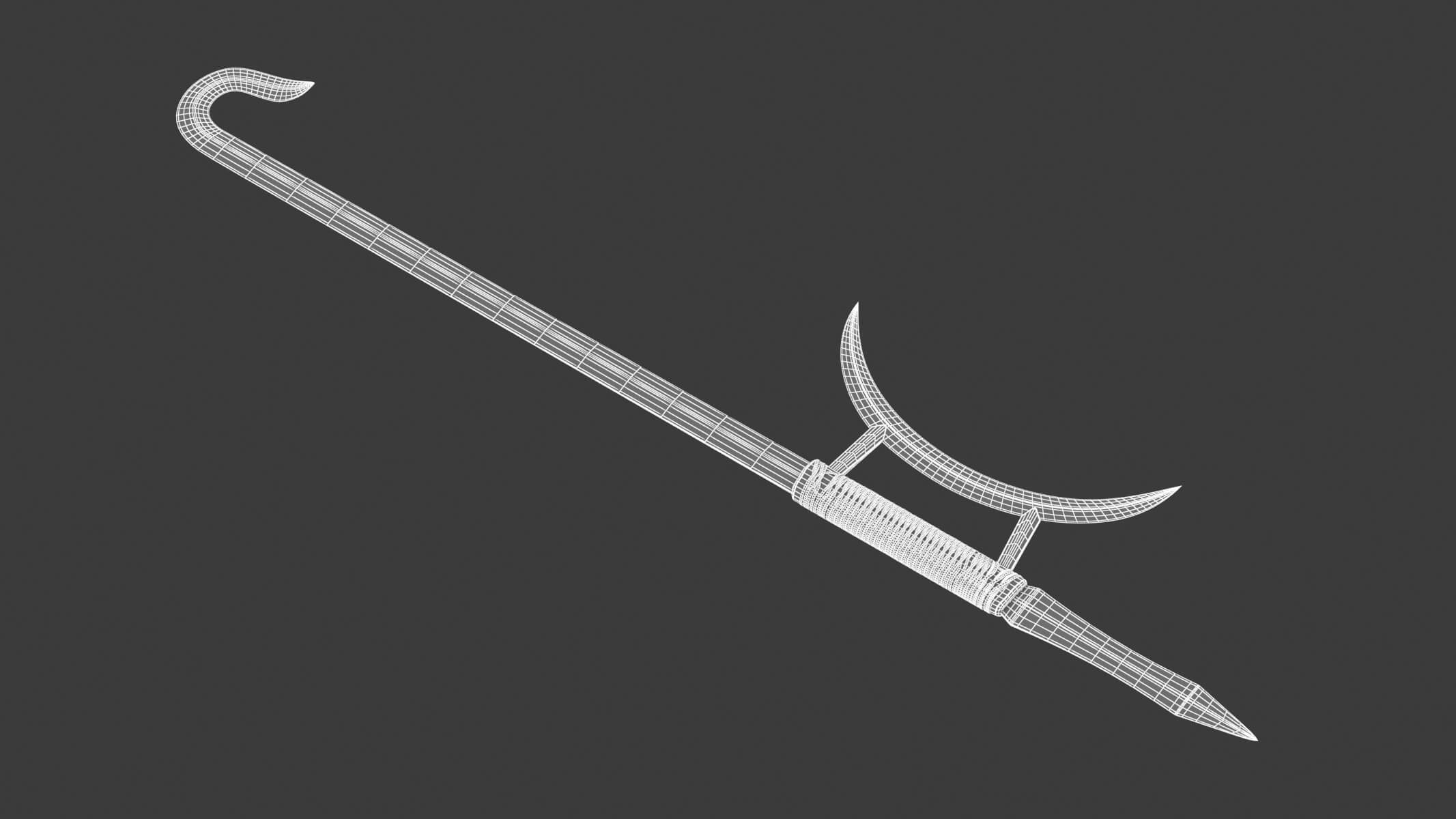 Hook Sword - 3D Model by frezzy
