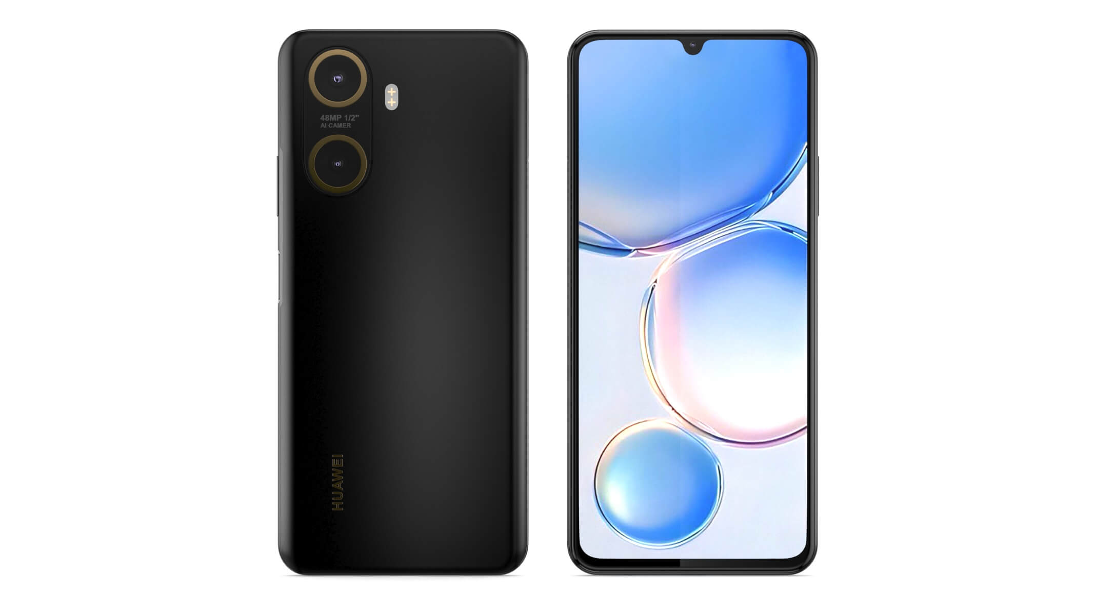 Huawei Enjoy 60 Black - 3D Model by frezzy