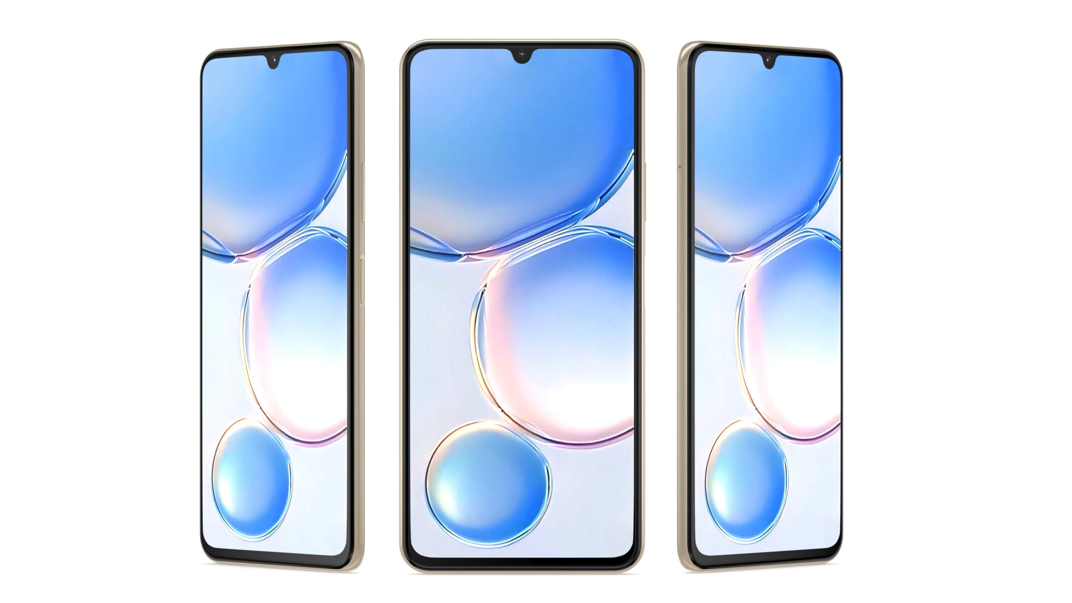 Huawei Enjoy 60 Gold - 3D Model by frezzy