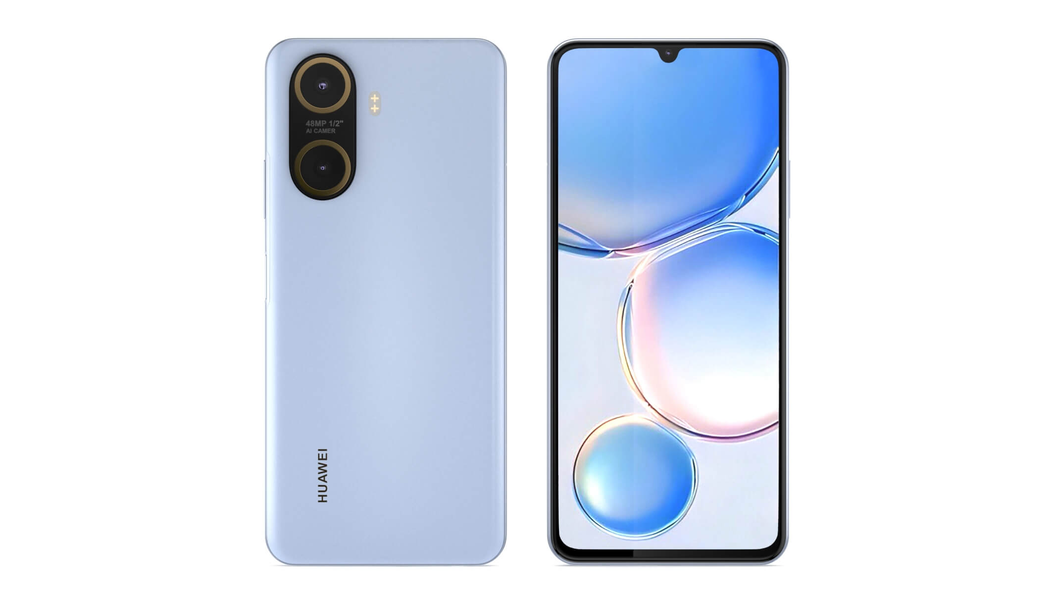 Huawei Enjoy 60 Turquoise - 3D Model by frezzy
