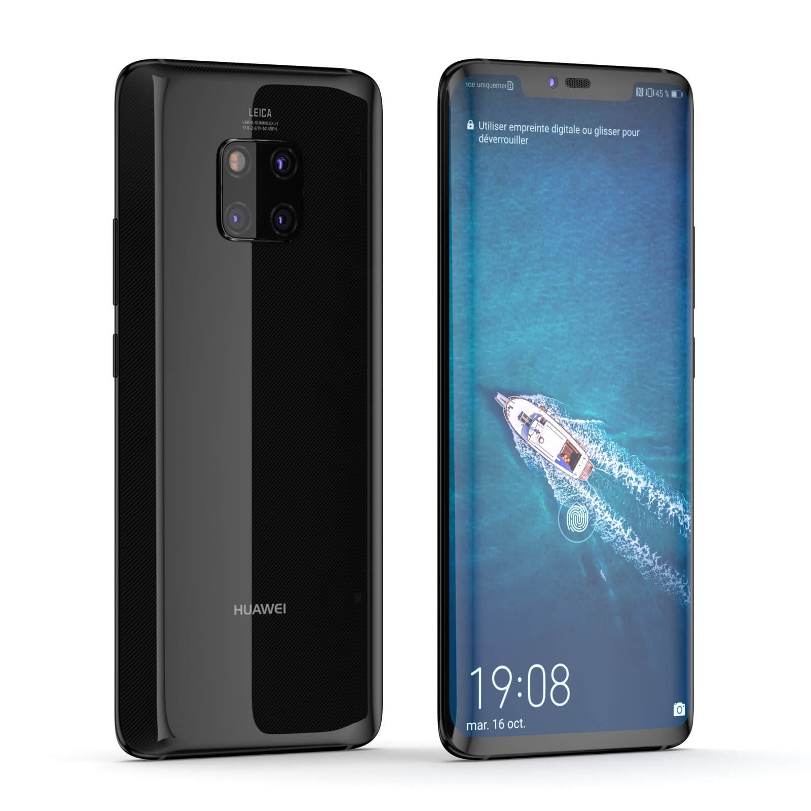 Huawei Mate 20 Pro - 3D Model by frezzy