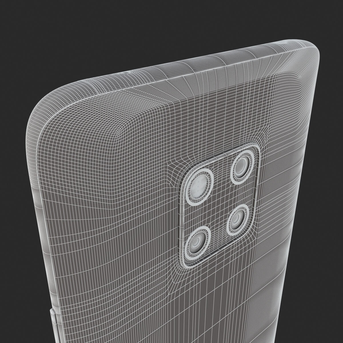 Huawei Mate 20 Pro - 3D Model by frezzy