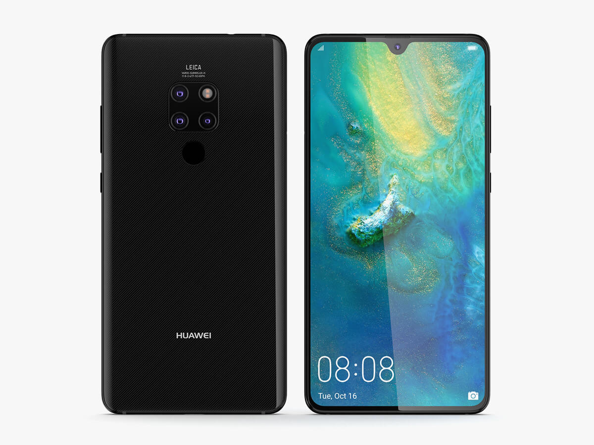 Huawei Mate 20 - 3D Model by frezzy