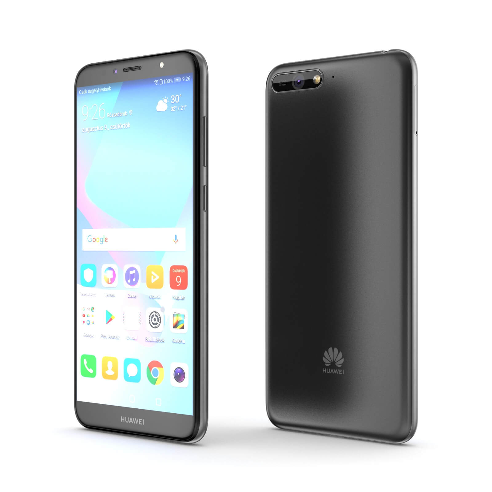 Huawei Y6 2018 - 3D Model by frezzy