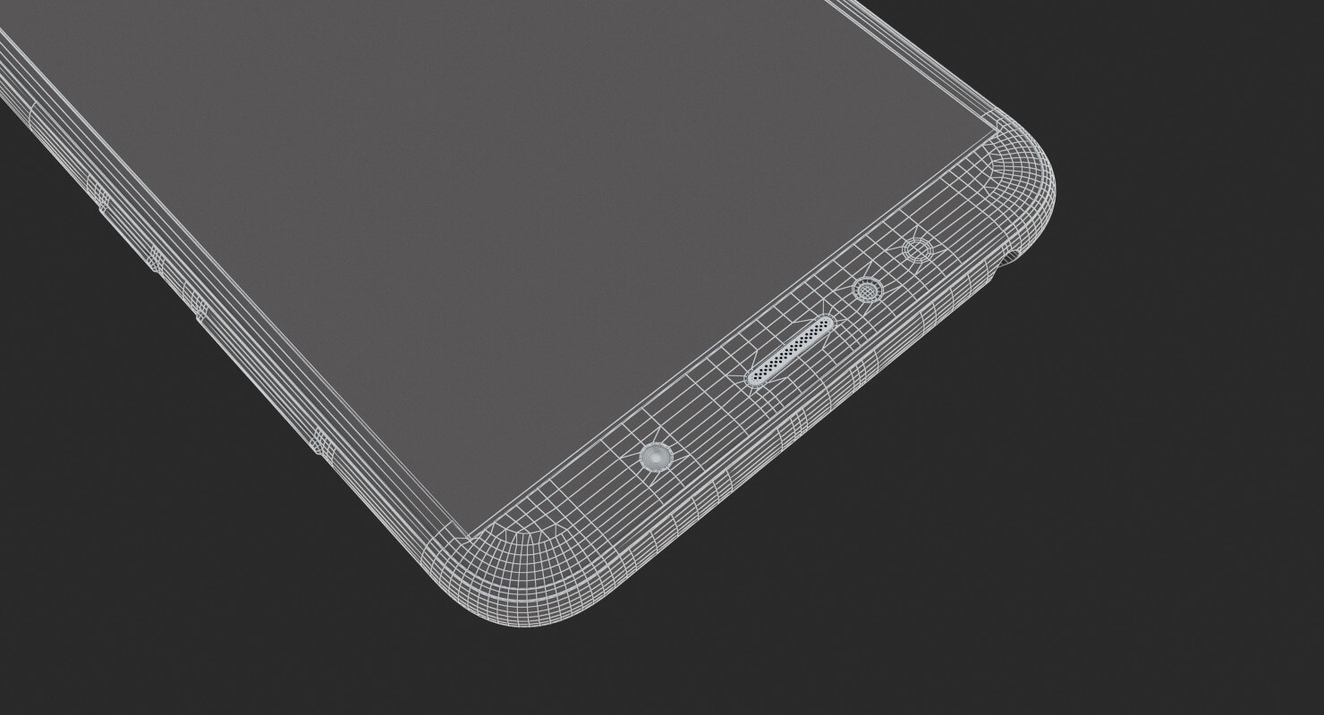 Huawei Y6 2018 - 3D Model by frezzy