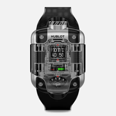 Hublot MP-10 Tourbillon Weight Energy System Titanium 3D Model by frezzy