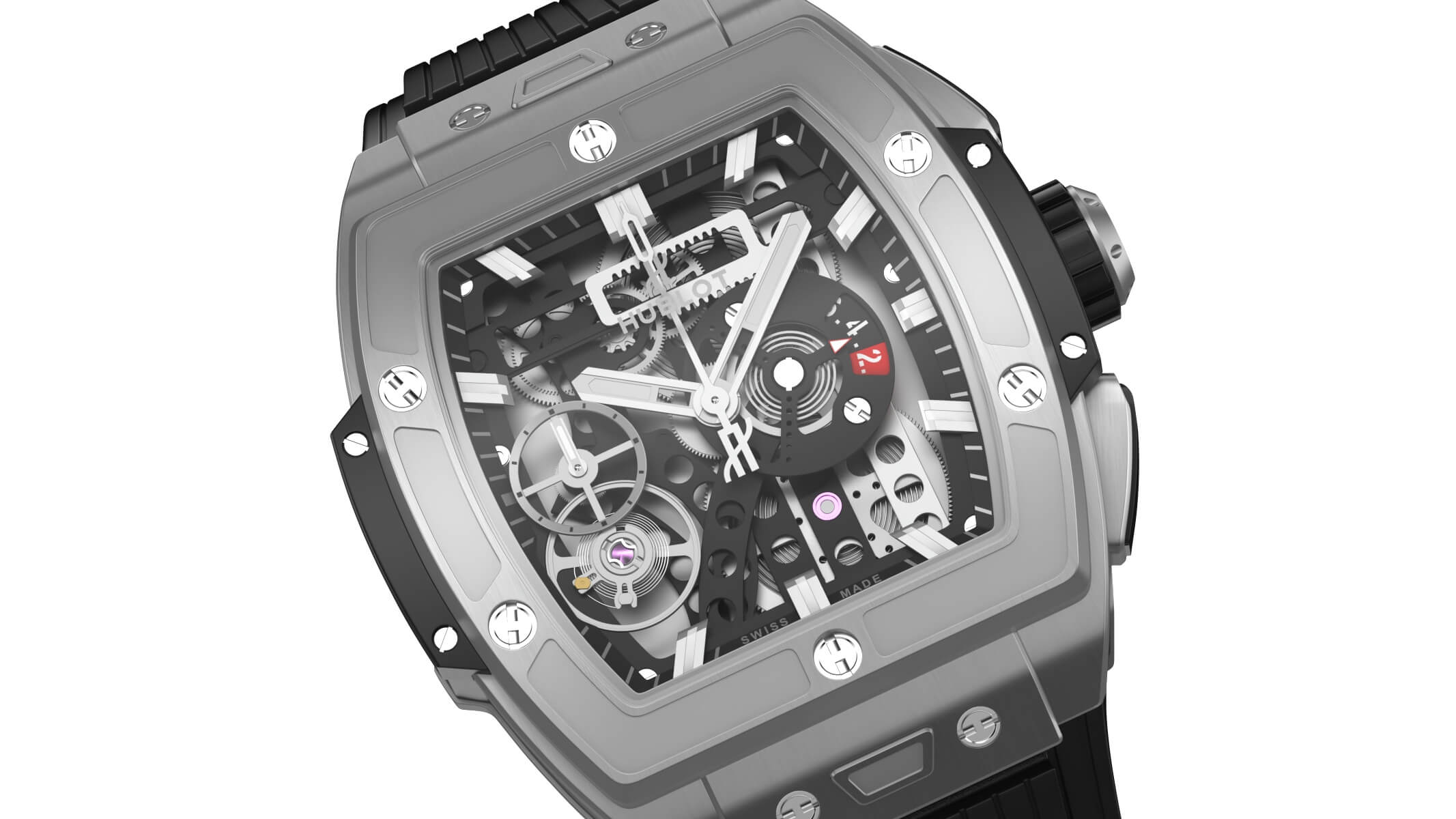 Hublot Spirit of Big Bang Meca-10 Titanium 45mm 3D Model by frezzy