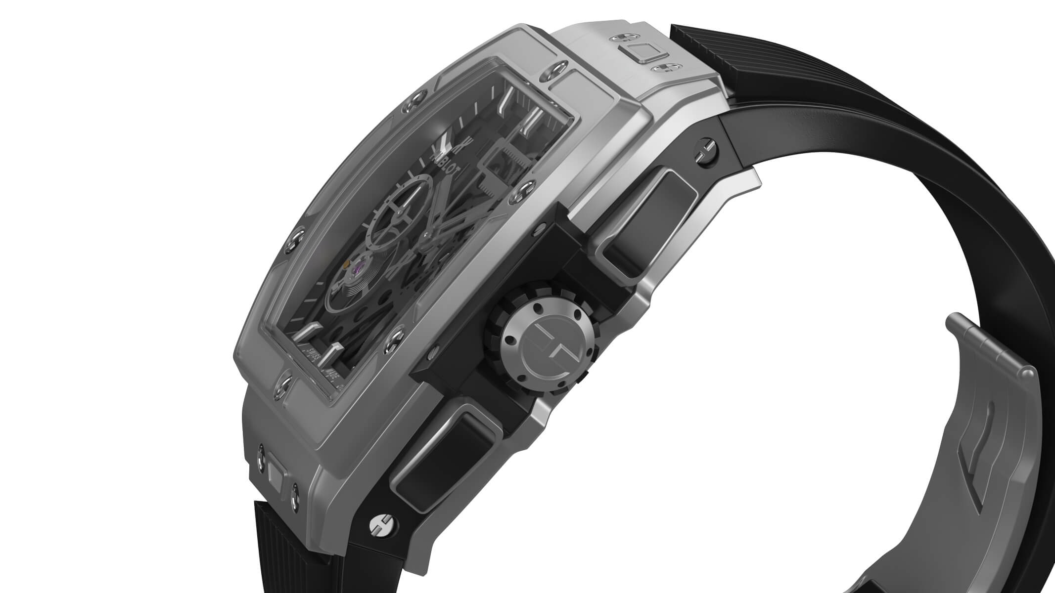 Hublot Spirit of Big Bang Meca-10 Titanium 45mm 3D Model by frezzy