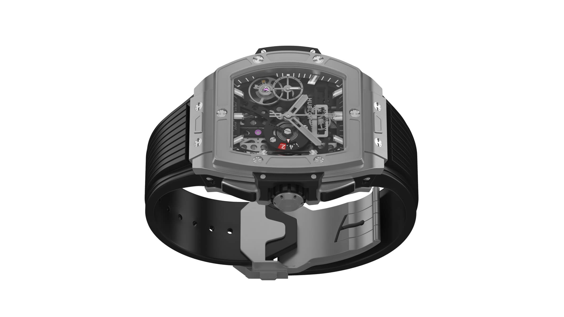 Hublot Spirit of Big Bang Meca-10 Titanium 45mm 3D Model by frezzy