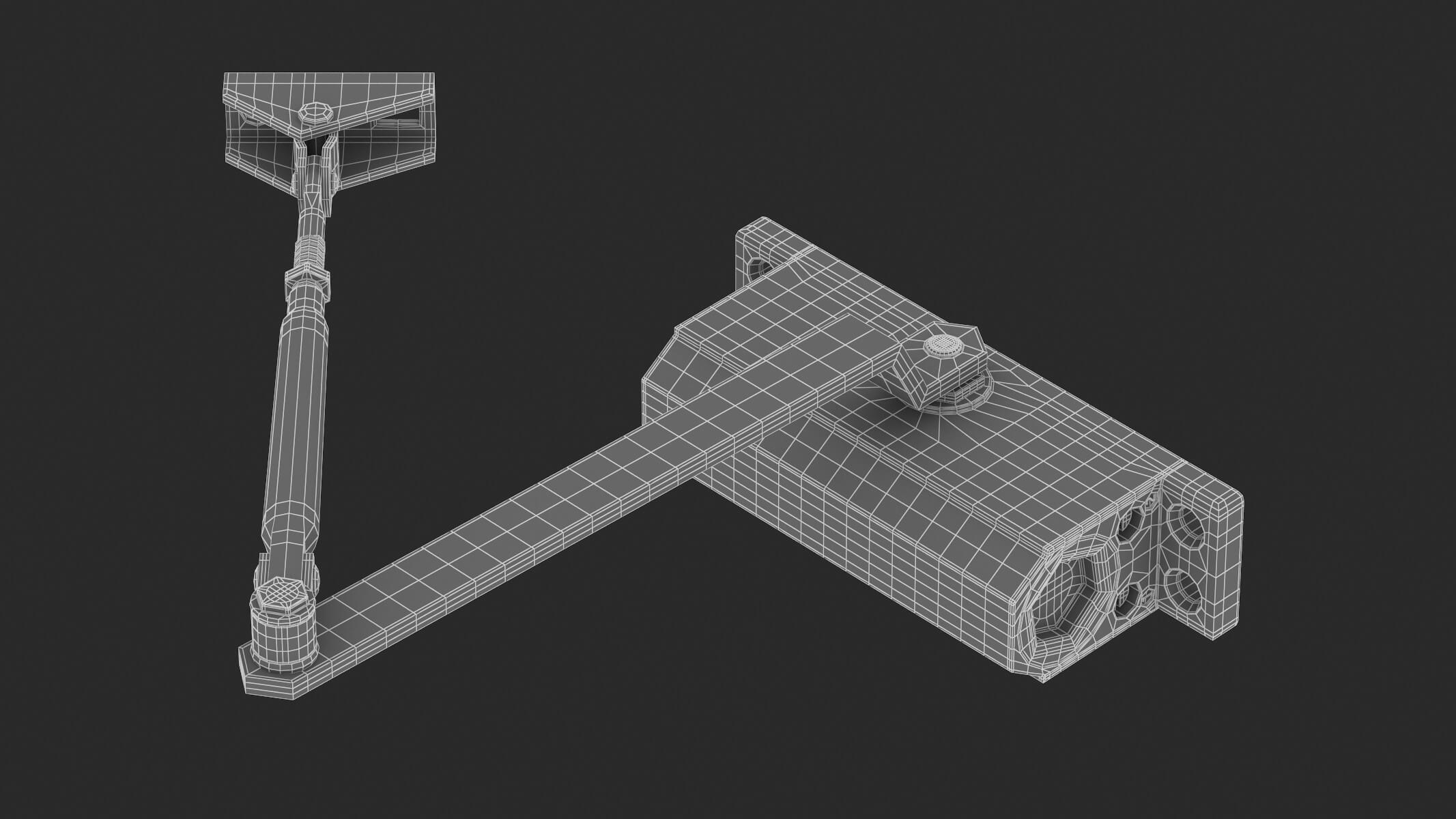 Hydraulic Door Closer - 3D Model by frezzy