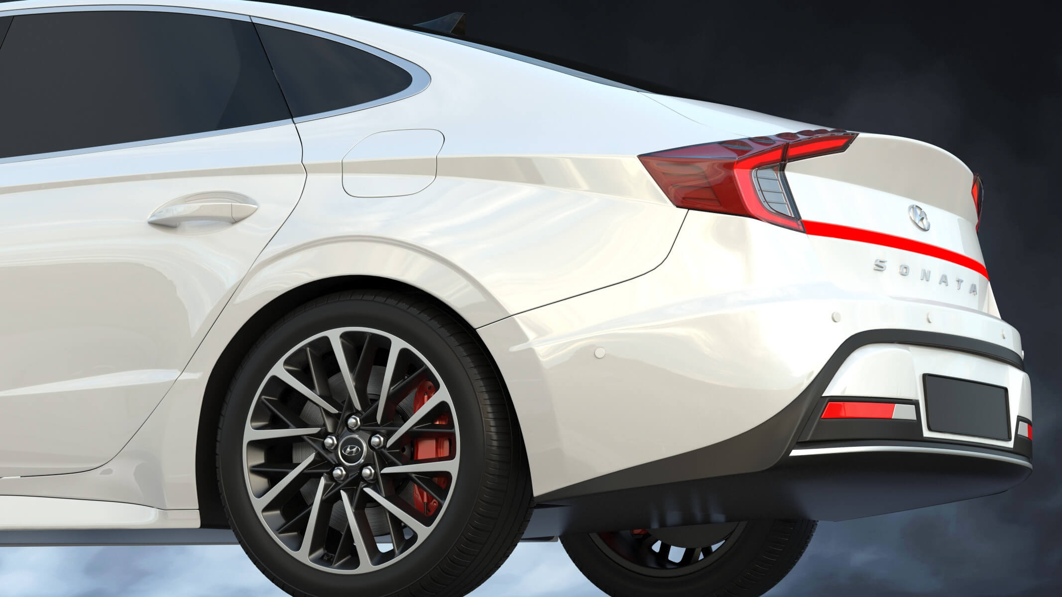 Hyundai Sonata 2020 - 3D Model by frezzy