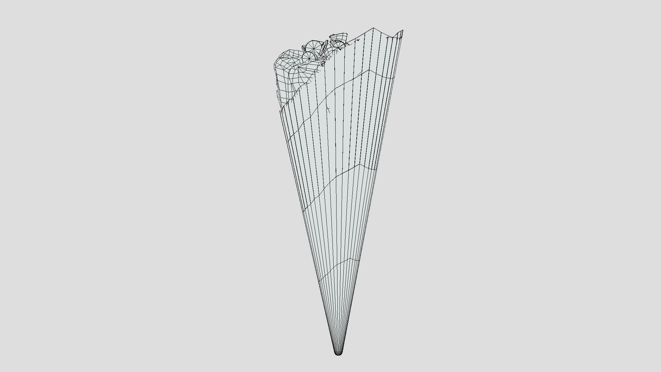 Ice Cream 01 Low Poly - 3D Model by frezzy