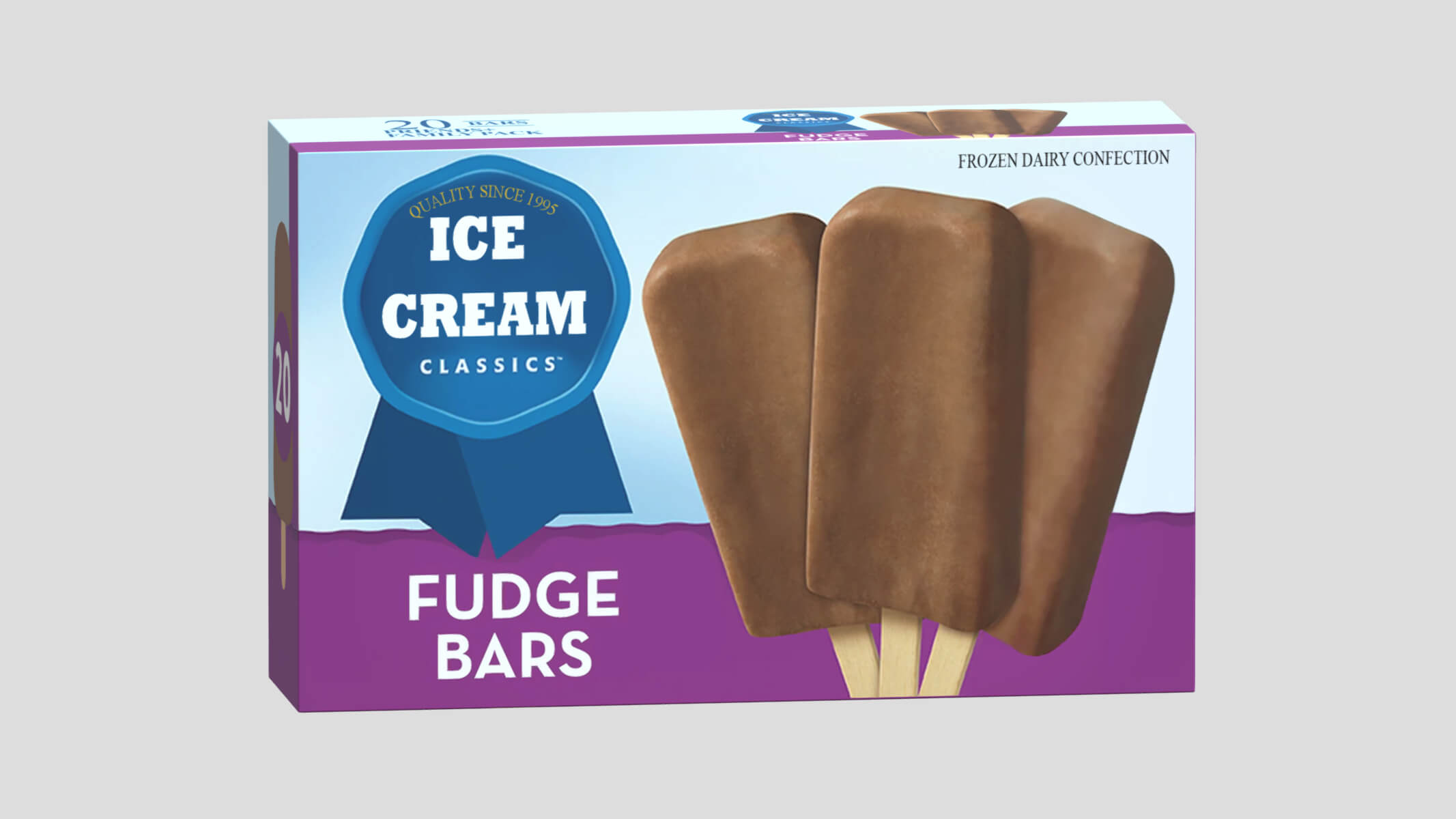 Ice Cream Box 01 Low Poly - 3D Model by frezzy