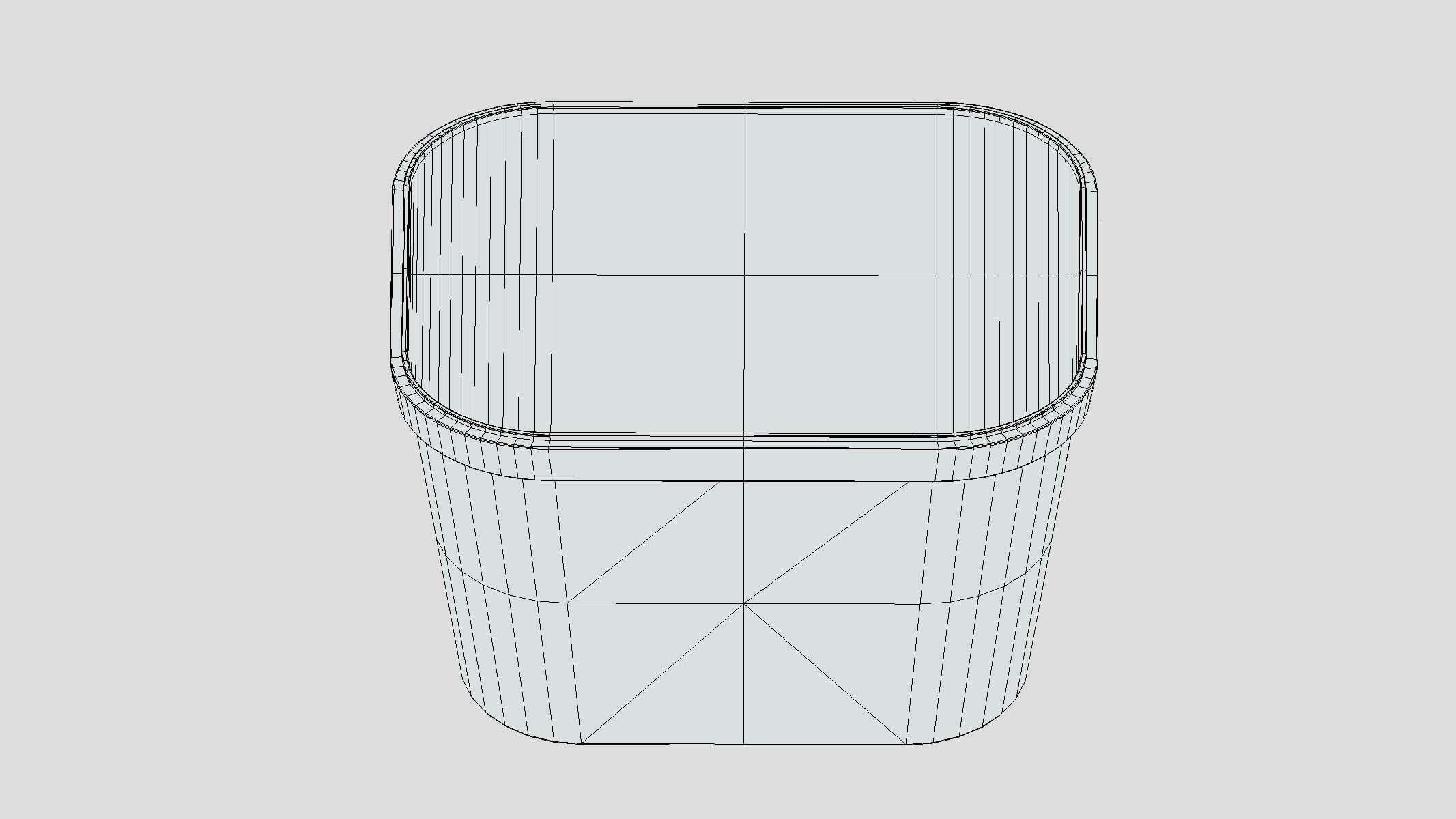 Ice Cream Box 04 Low Poly - 3D Model by frezzy
